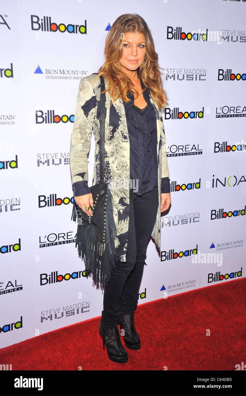 Fergie at arrivals for Billboard's Fifth Annual Women in Music Awards ...
