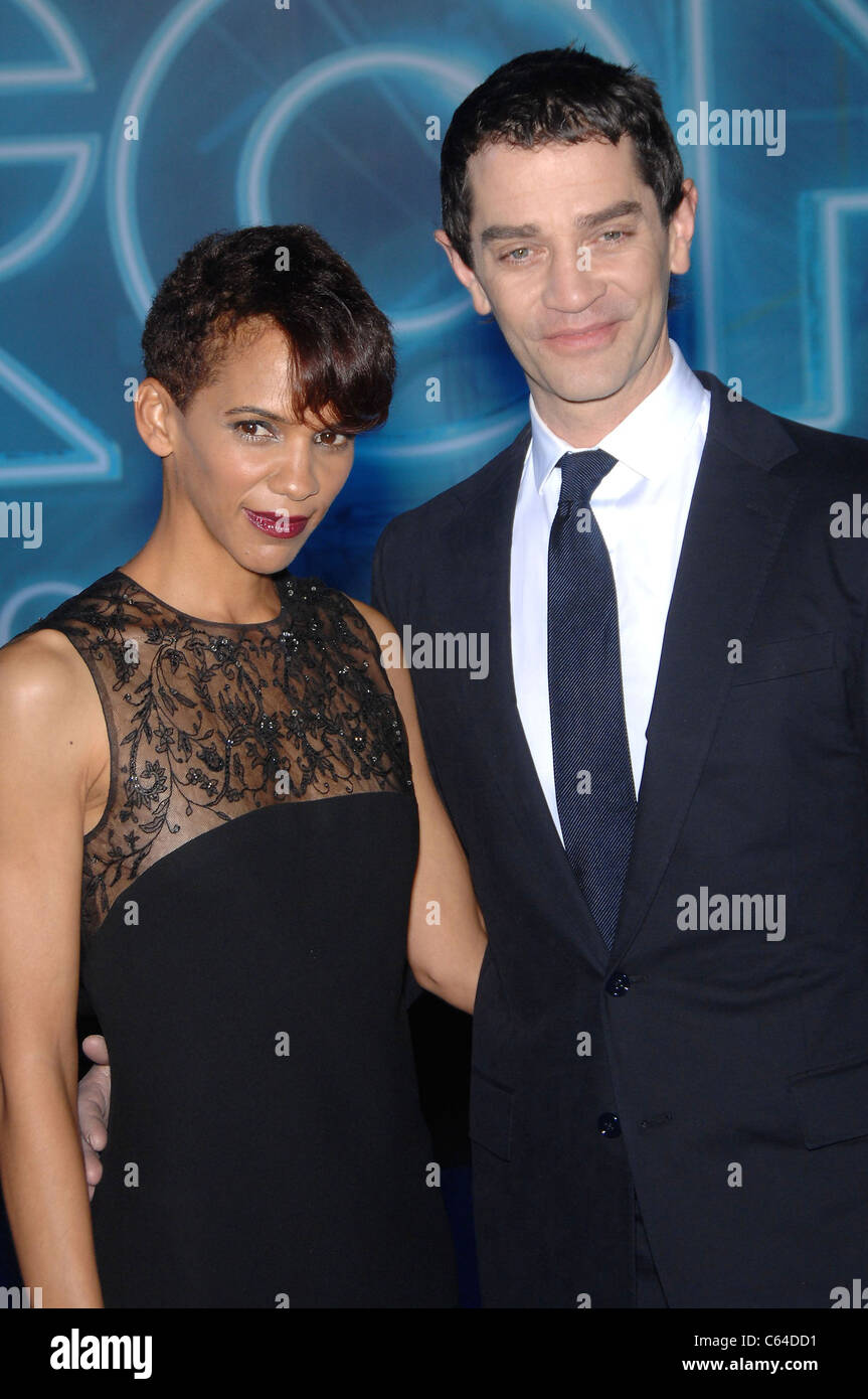 Marta Cunningham and James Frain at arrivals for TRON: LEGACY Premiere ...