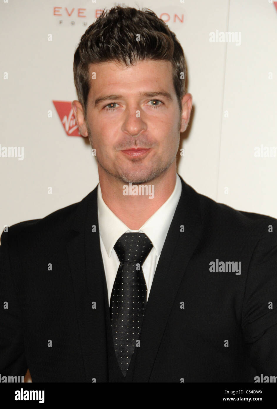 Robin Thicke at arrivals for Rock the Kasbah Gala to Benefit Virgin ...