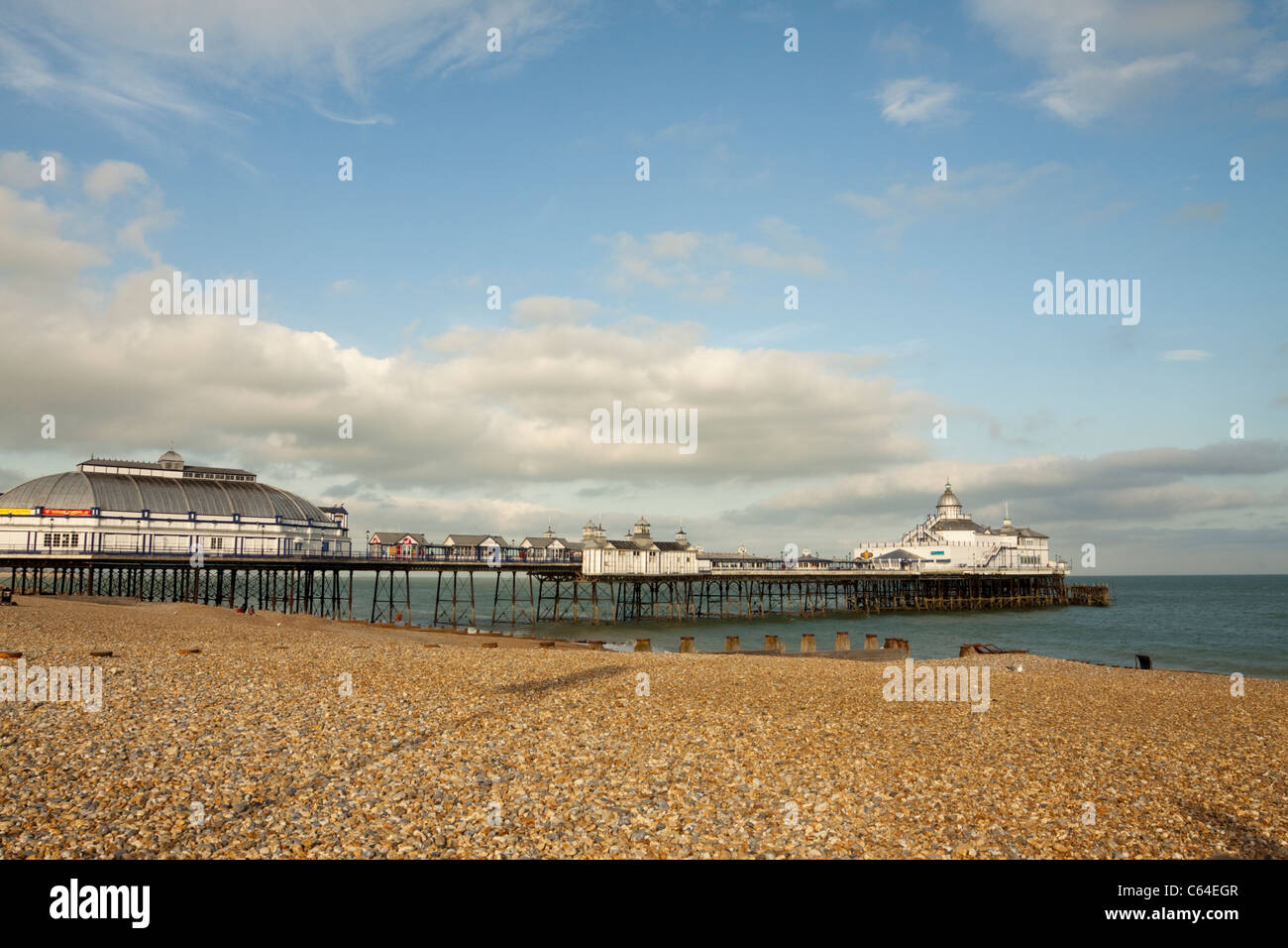 Eastbourne pier and seafront, East Sussex, England, UK Stock Photo - Alamy