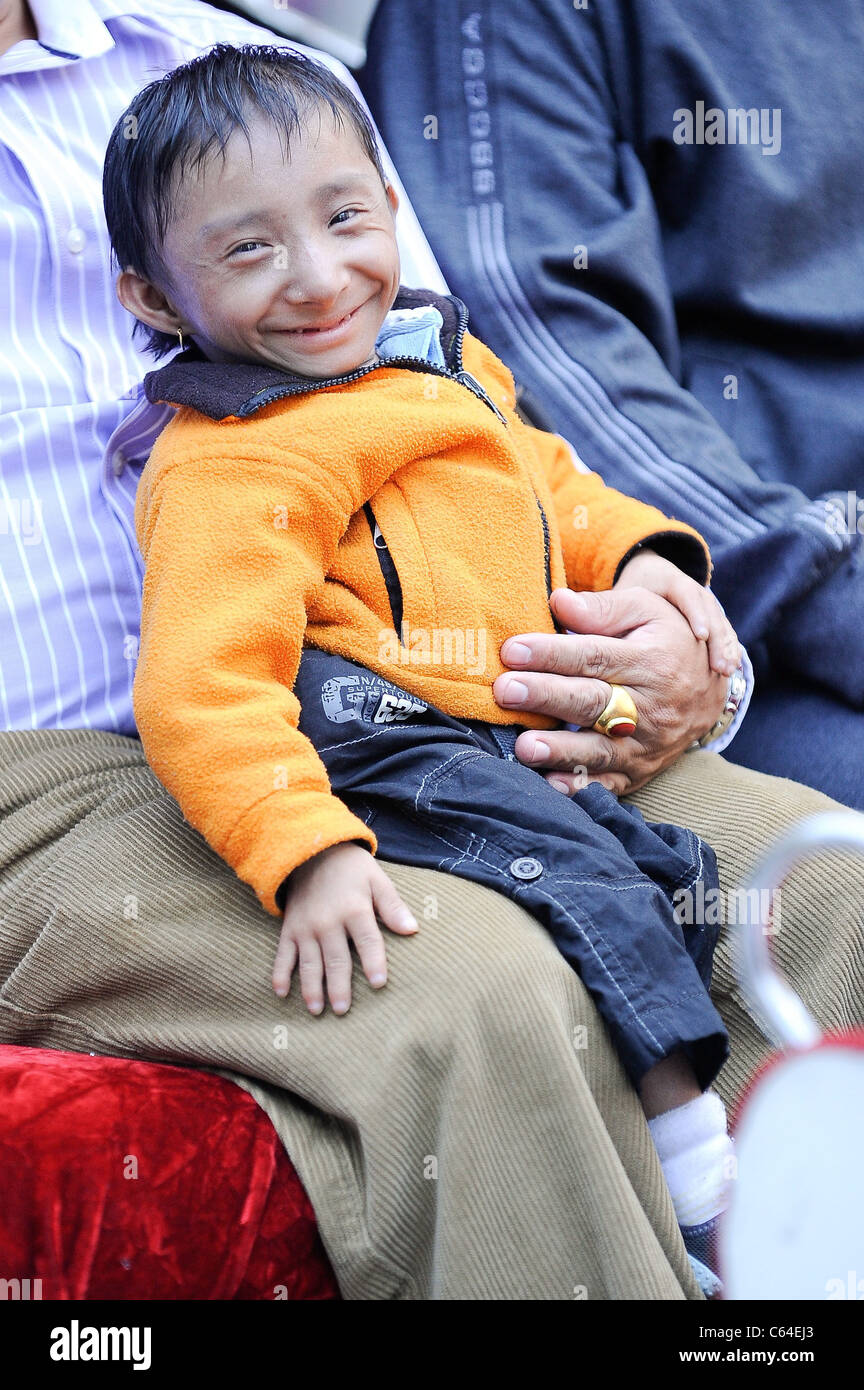 Khagendra Thapa Mager, the shortest teenager in the world, poses for ...