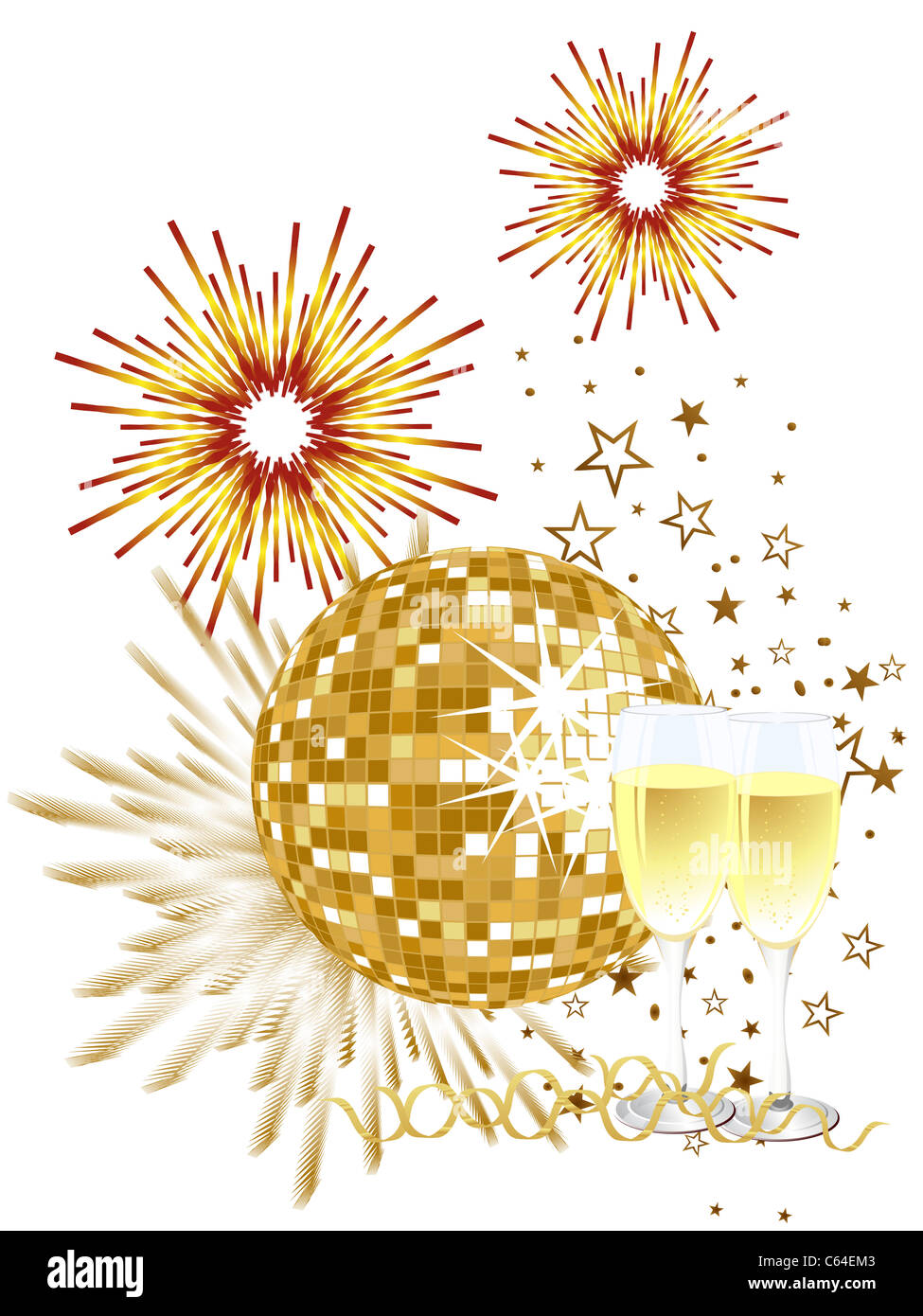 Fireworks concert poster hi-res stock photography and images - Alamy