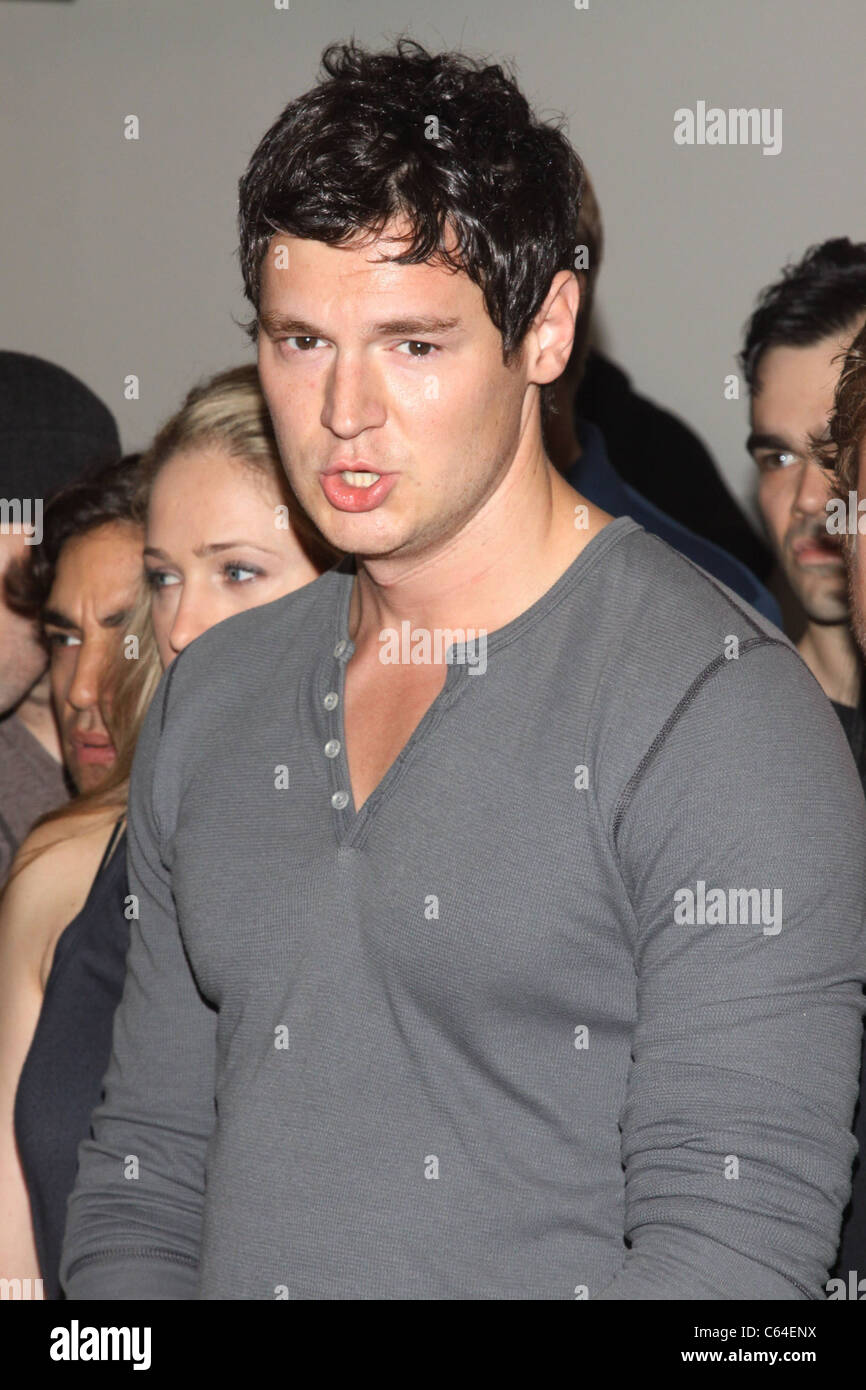 Bloody bloody andrew jackson broadway cast photo call hi-res stock ...