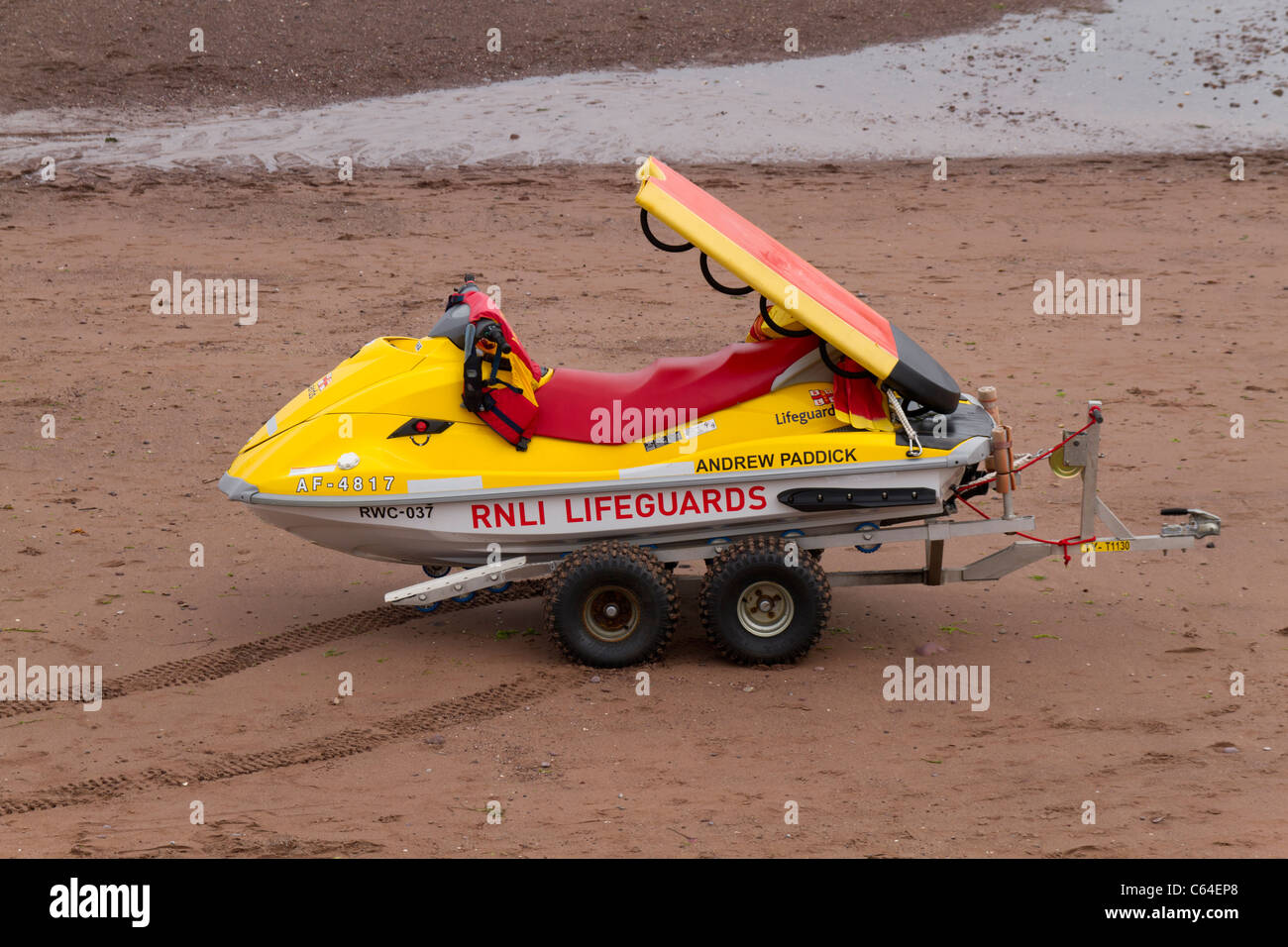 Rnli Lifeguards Jet Ski High Resolution Stock Photography and Images ...