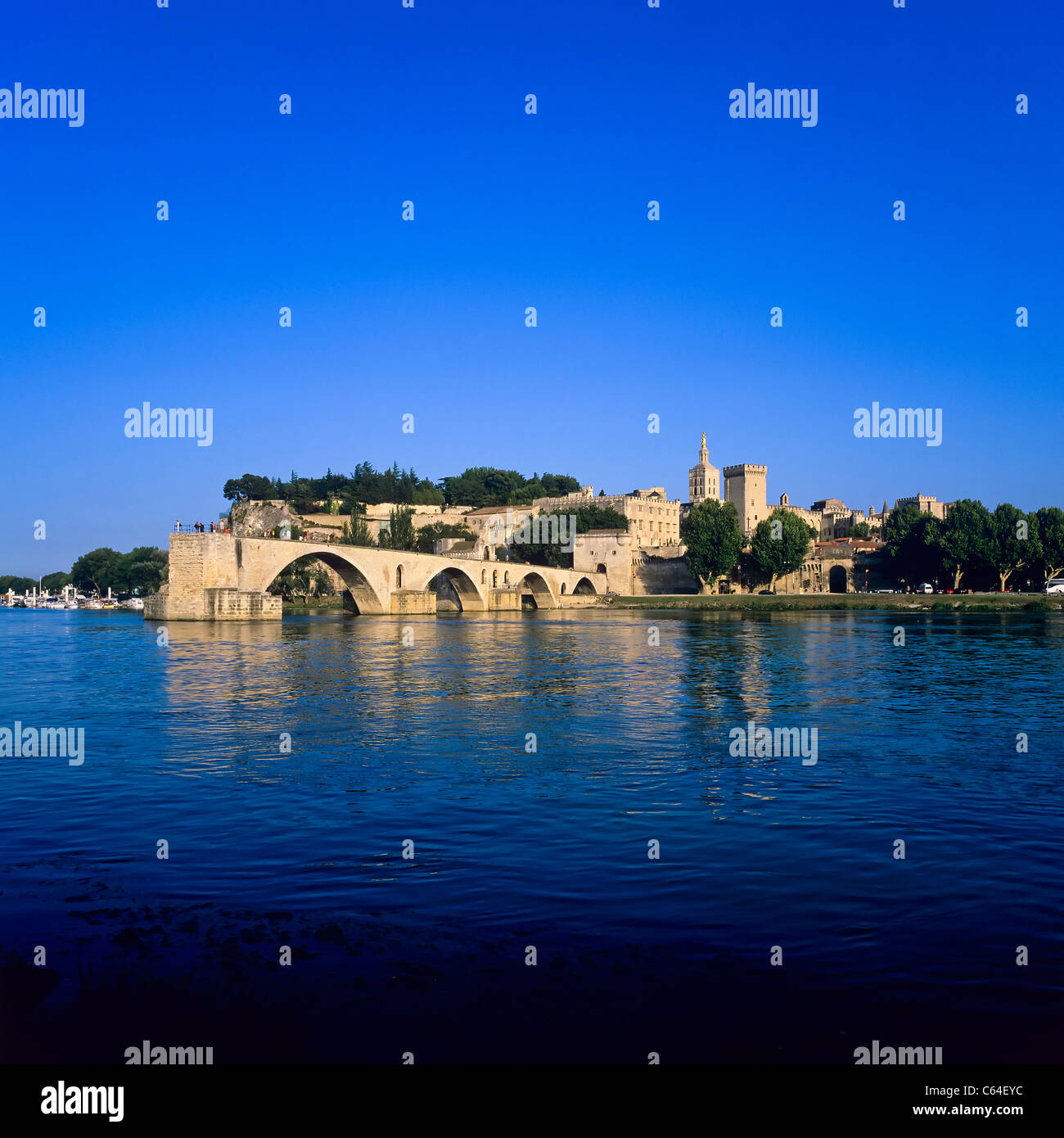Medieval landmarks avignon pont hi-res stock photography and images - Alamy