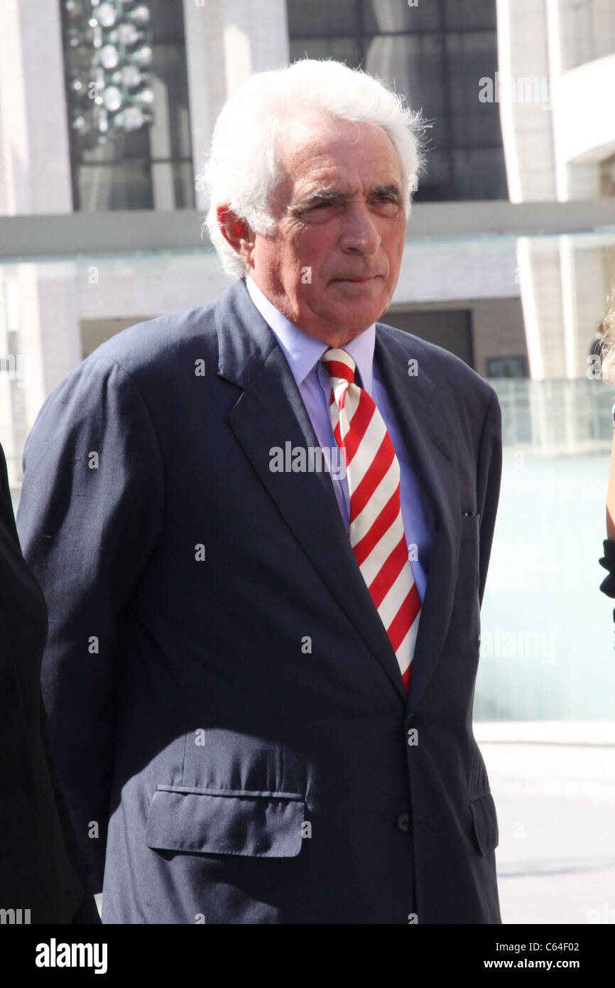 IMG Chairman and CEO Ted Forstmann at the press conference for Mercedes ...