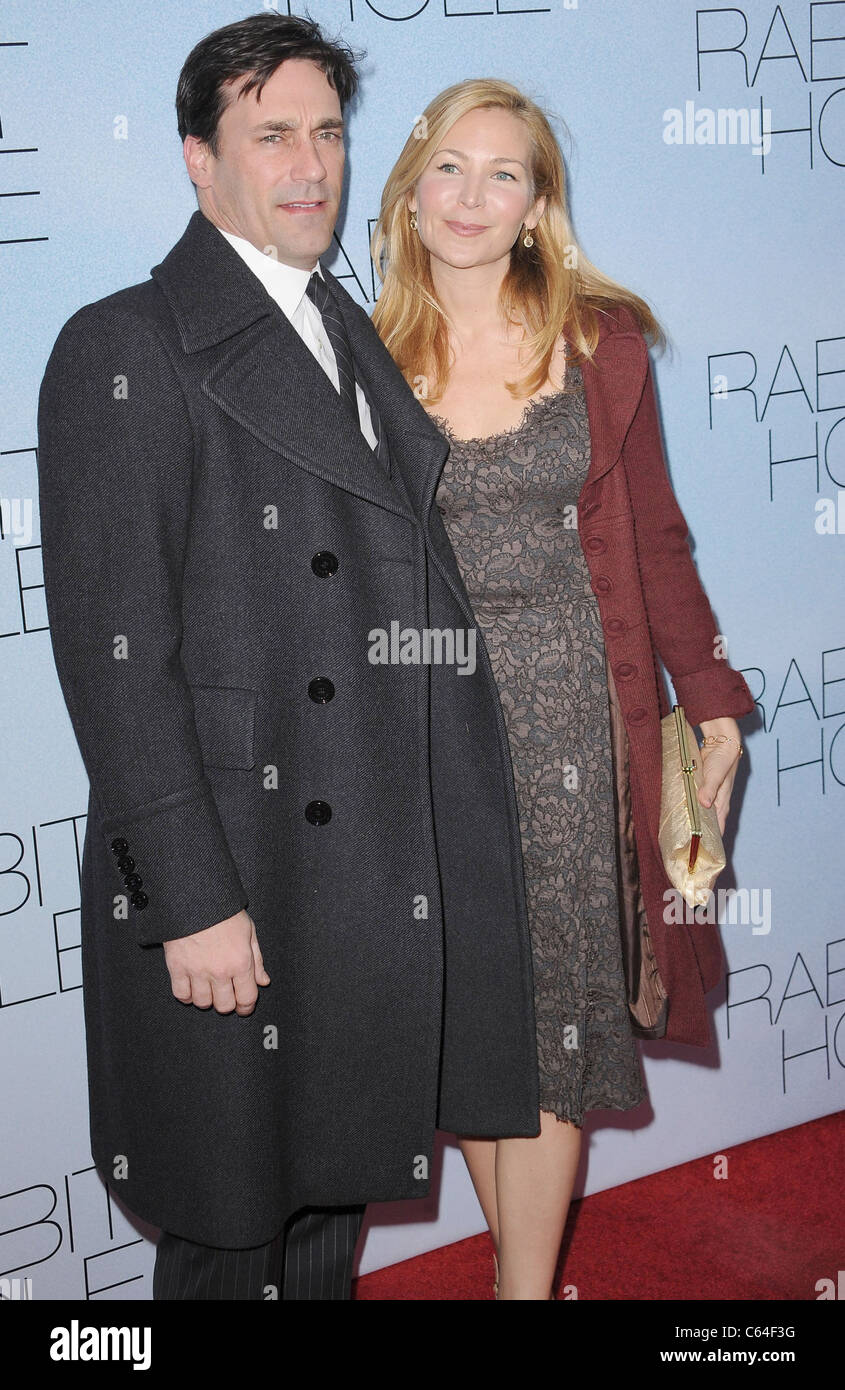 Jon Hamm, Jennifer Westfeldt at arrivals for RABBIT HOLE Premiere, The ...