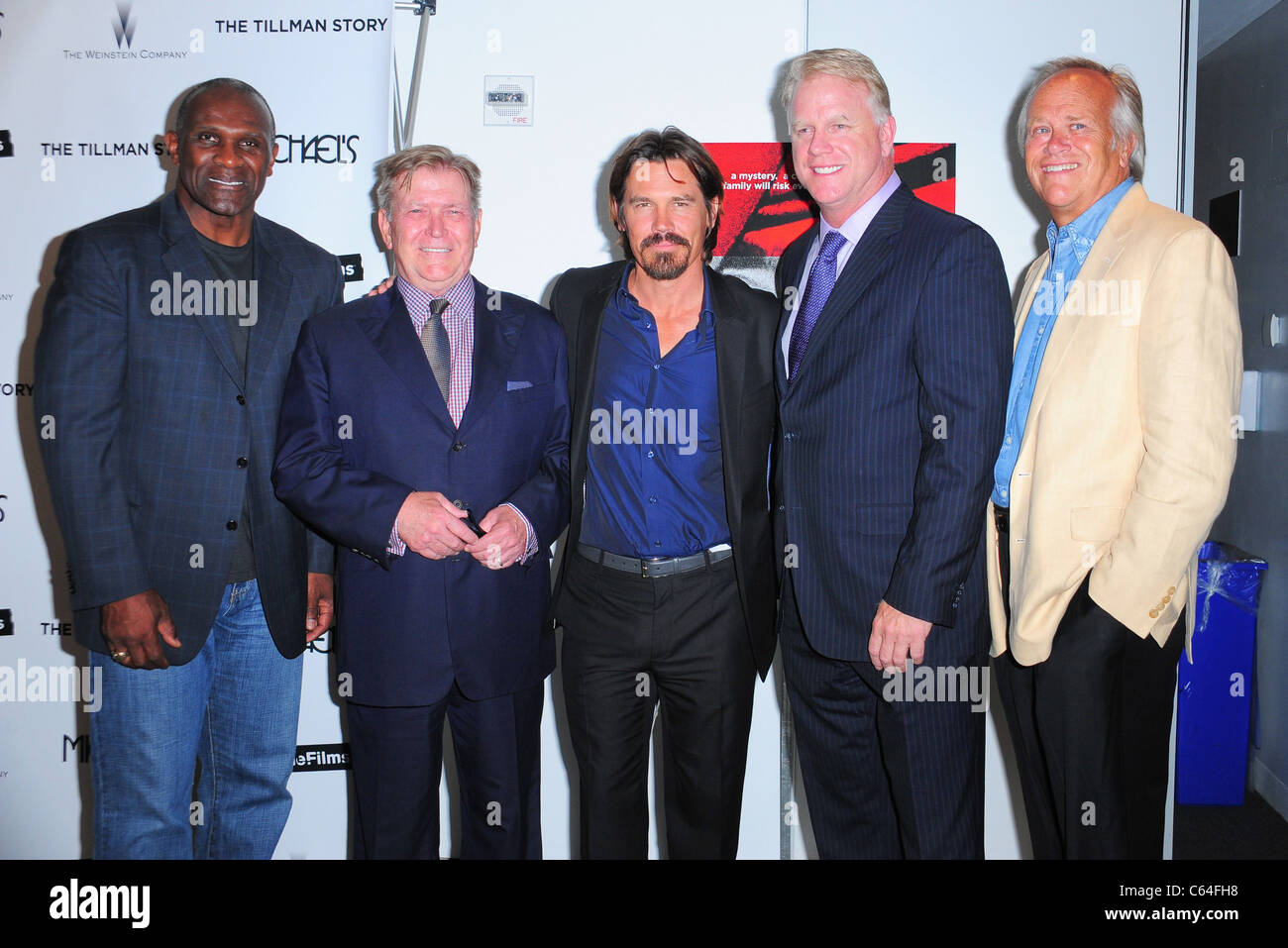 Harry Carson, Terry McDonell, Josh Brolin, Boomer Esiason, Dick Ebersol ...