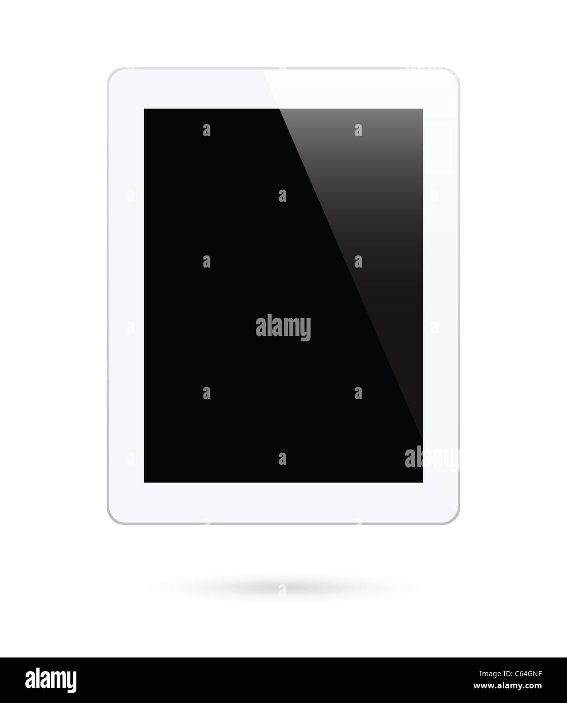 touch screen tablet for image or message display Stock Photo - Alamy