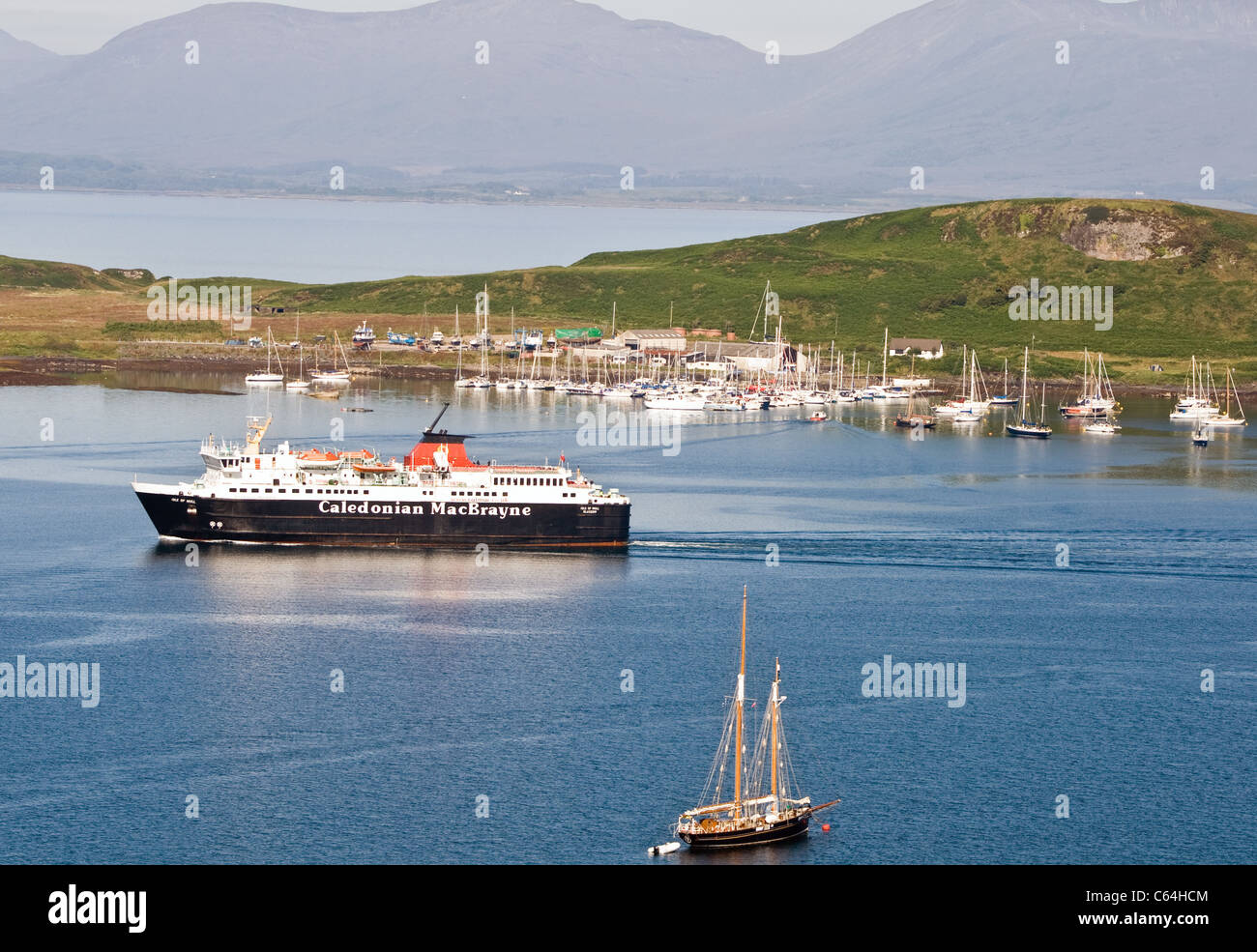Ferry at Oban Stock Photo - Alamy