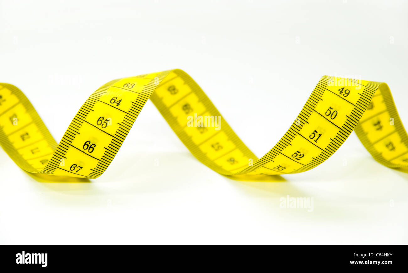 yellow measuring tape Stock Photo - Alamy