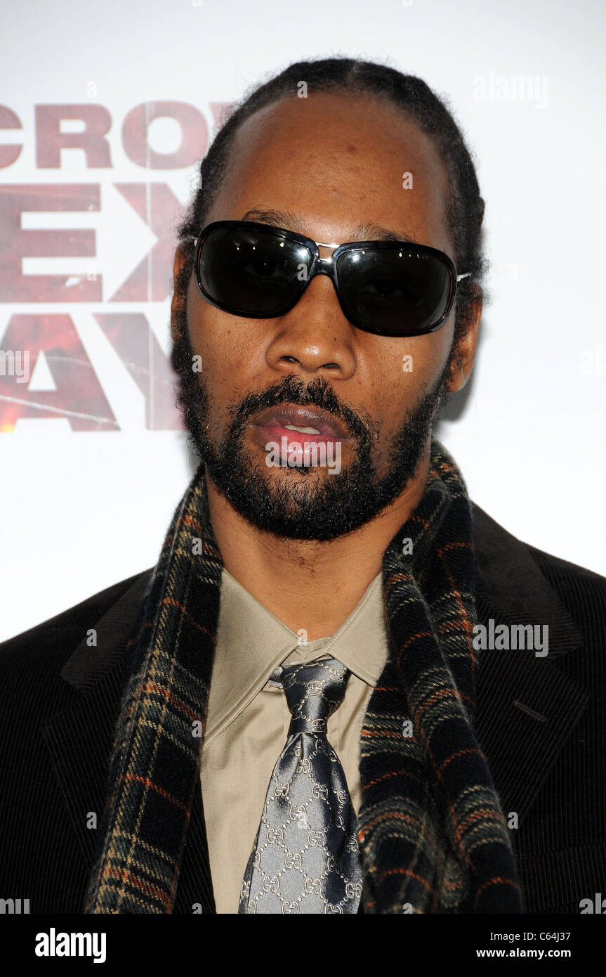 RZA at arrivals for THE NEXT THREE DAYS Premiere, The Ziegfeld Theatre ...