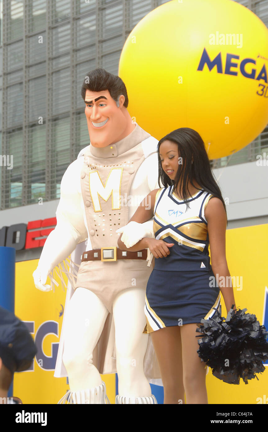 Metro Man at a public appearance for DreamWorks Animation & Guinness ...