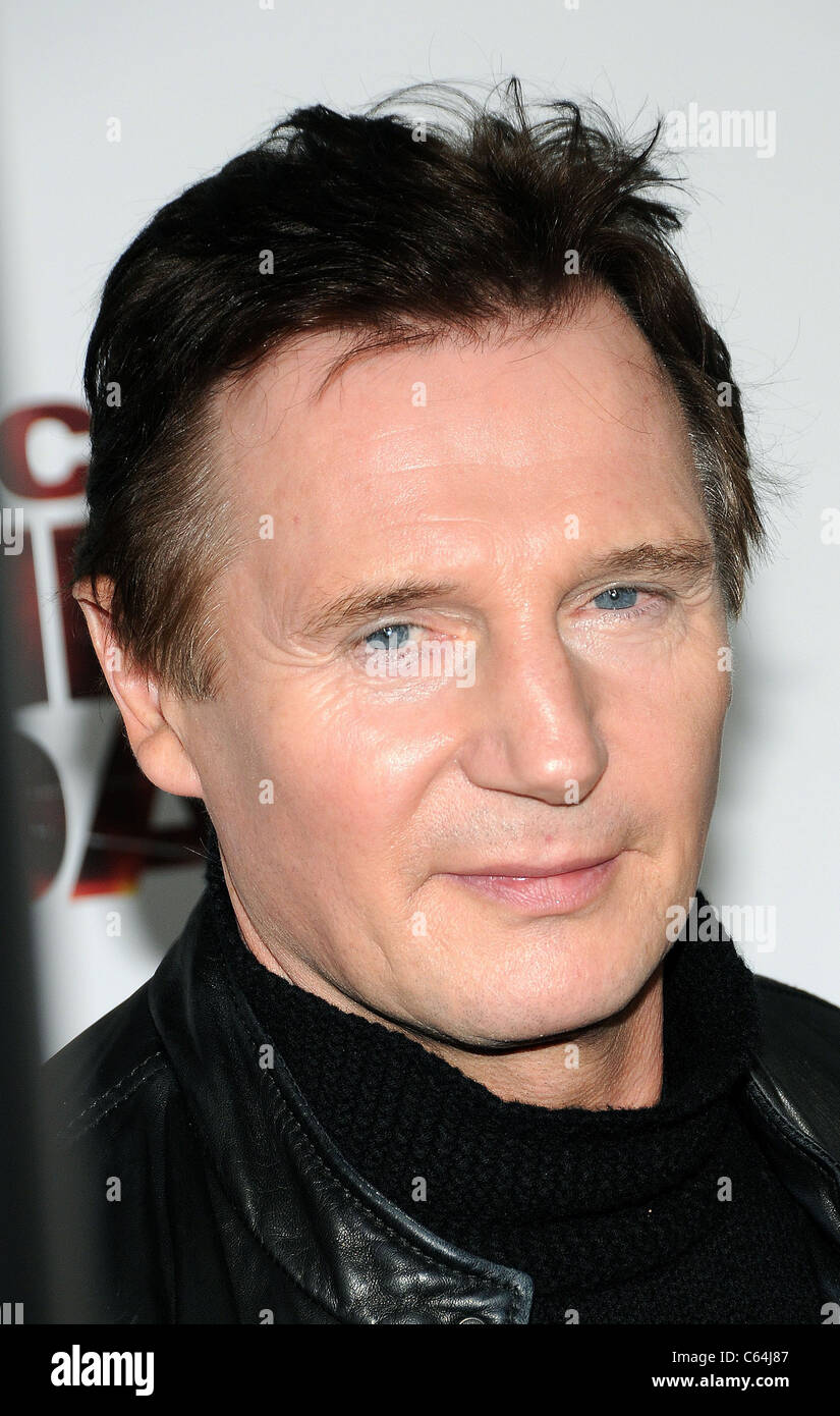 Liam Neeson at arrivals for THE NEXT THREE DAYS Premiere, The Ziegfeld ...