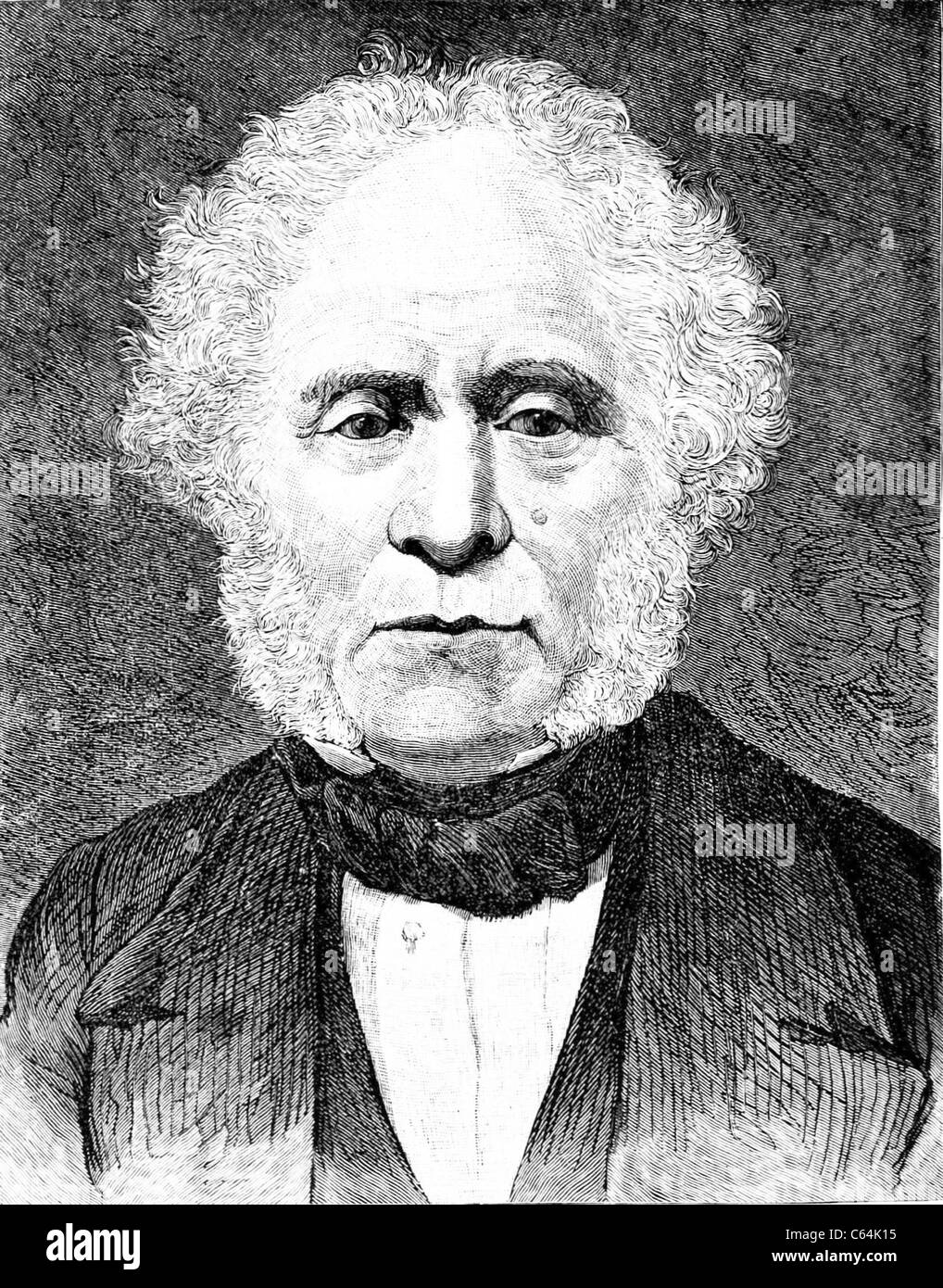 DAVID BREWSTER (1781-1868) Scottish physicist and mathematician Stock ...