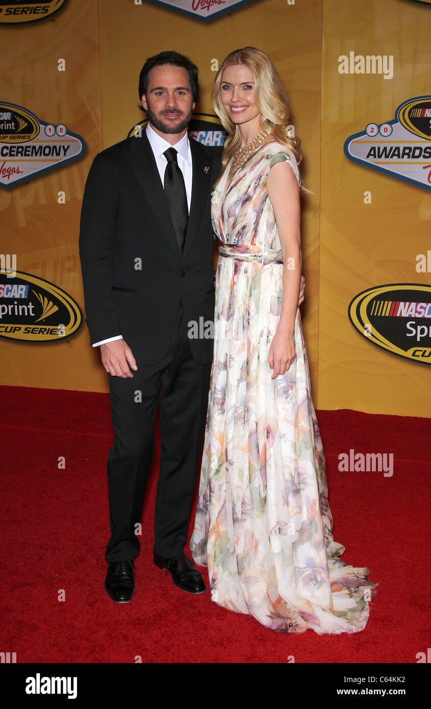 Jimmy Johnson, Chandra Johnson in attendance for NASCAR Sprint Cup ...