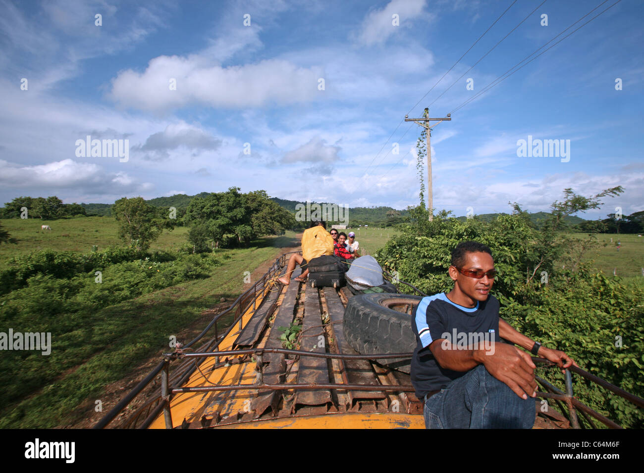 Bus roof hi-res stock photography and images - Alamy