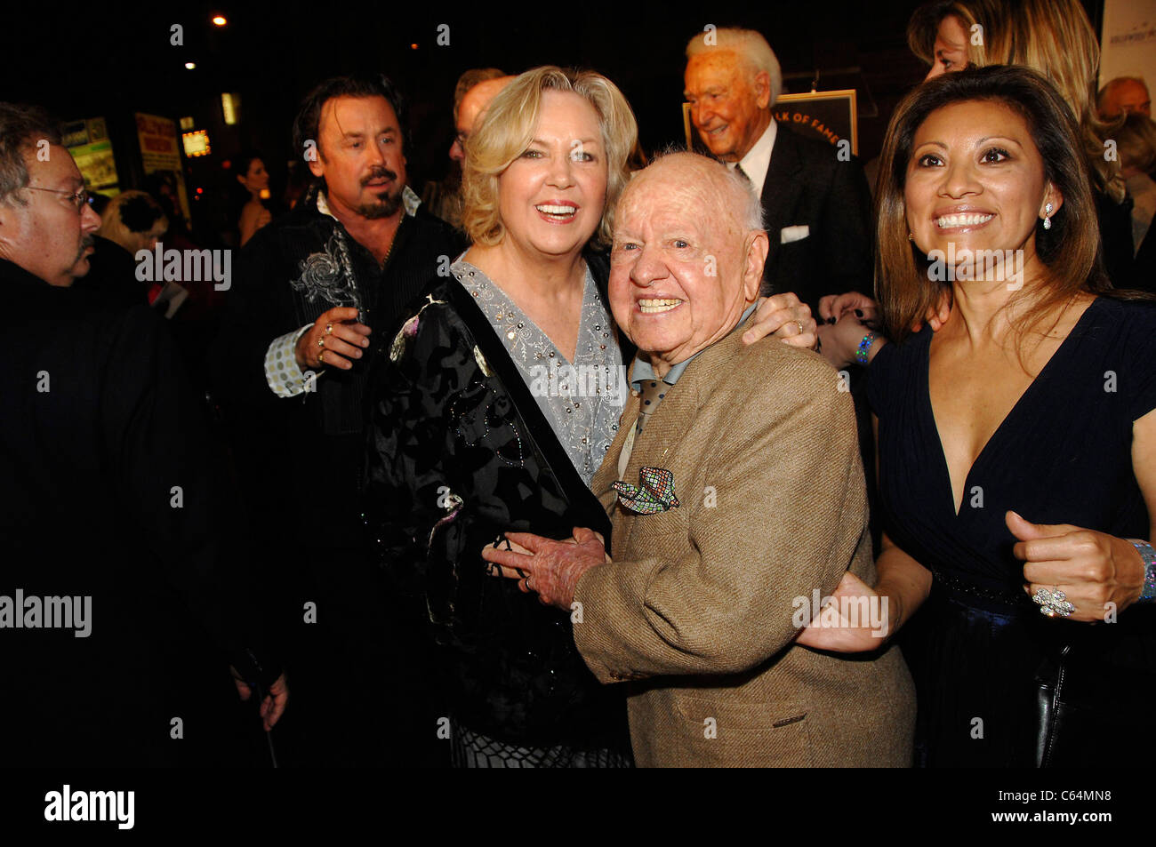 Jan Rooney, Mickey Rooney in attendance for Hollywood Walk of Fame 50th ...