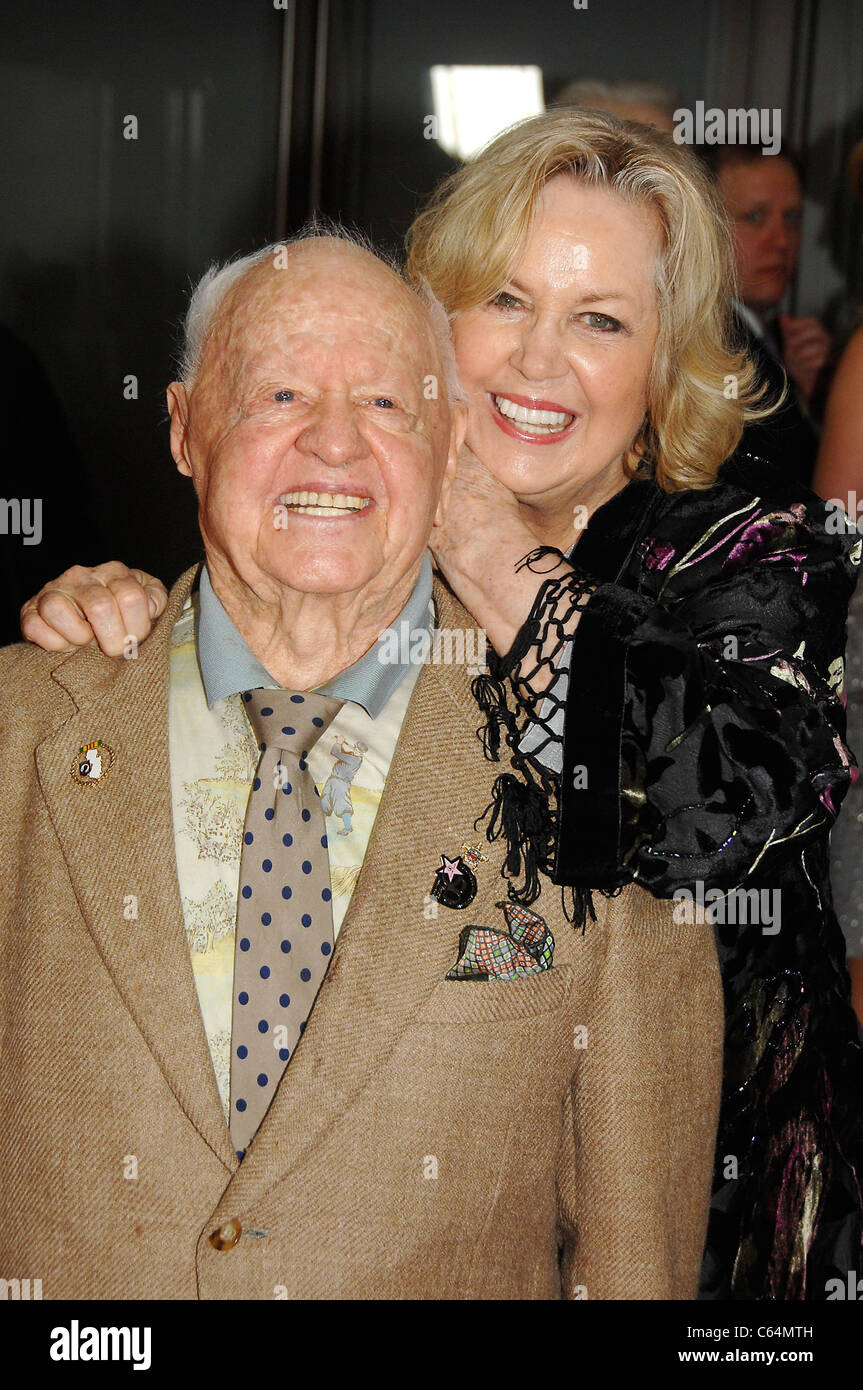 Mickey Rooney, Jan Rooney in attendance for Hollywood Walk of Fame 50th ...