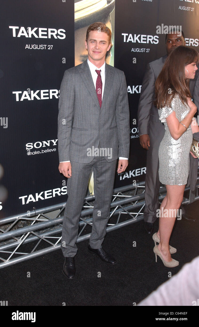 Hayden Christensen at arrivals for TAKERS Premiere, Arclight Cinema ...