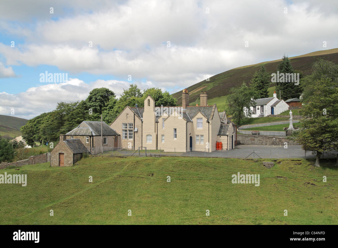 Former Schoolhouse now a Community Centre at Wanlockhead, Dumfries and ...