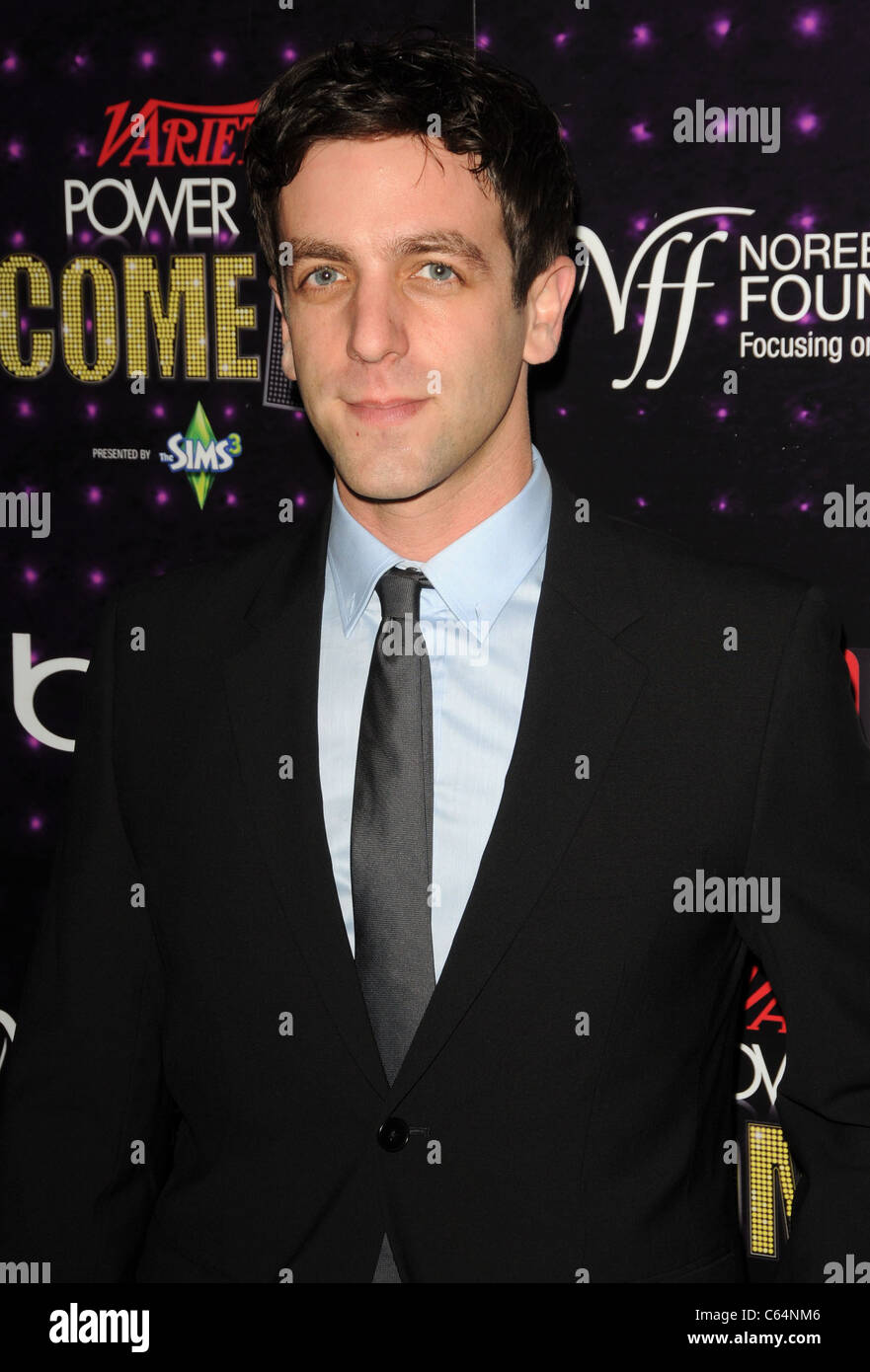 B.J. Novak in attendance for Variety's 1st Annual Power of Comedy Event ...