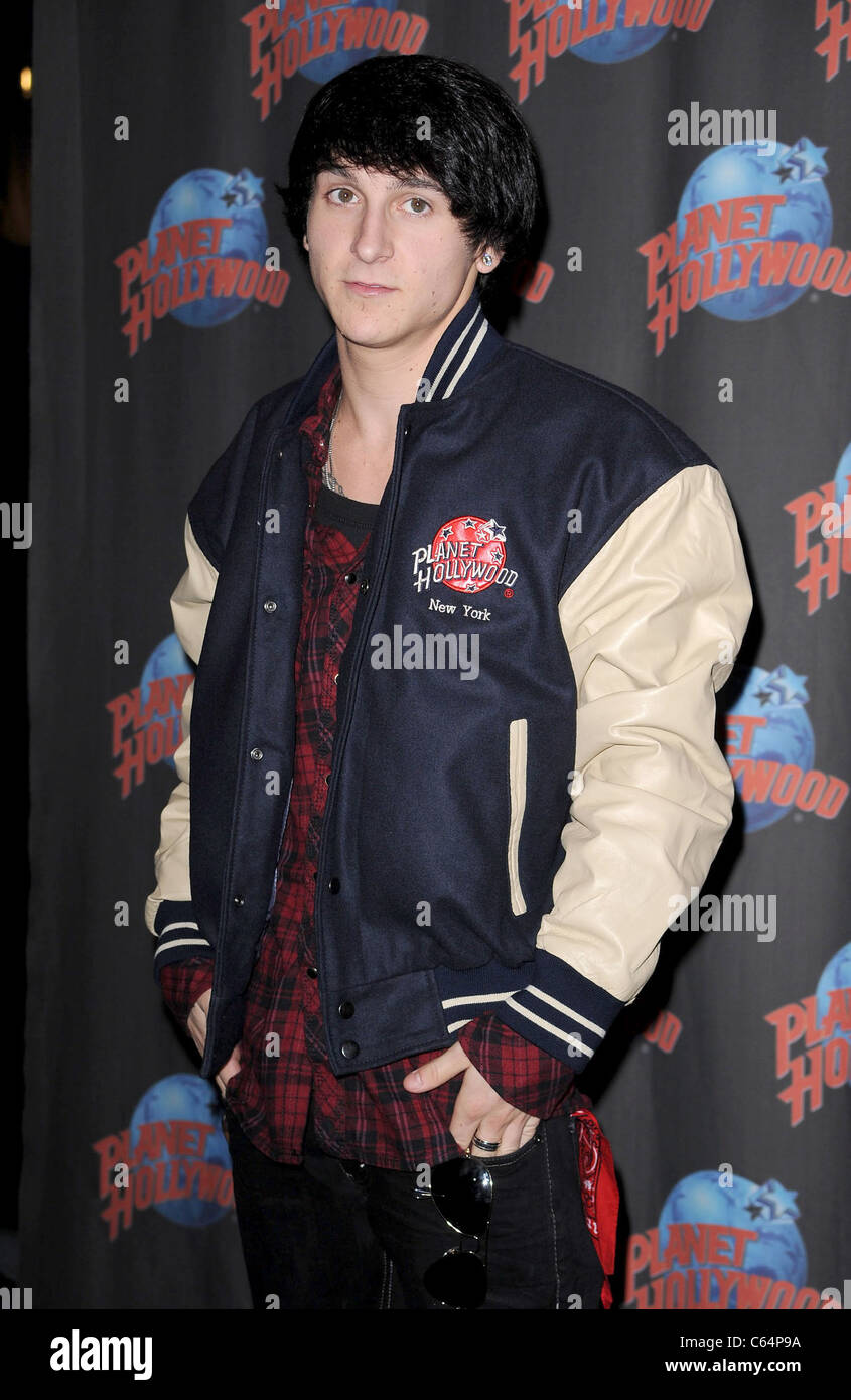 Mitchel Musso in attendance for Visit to Planet Hollywood, Planet ...