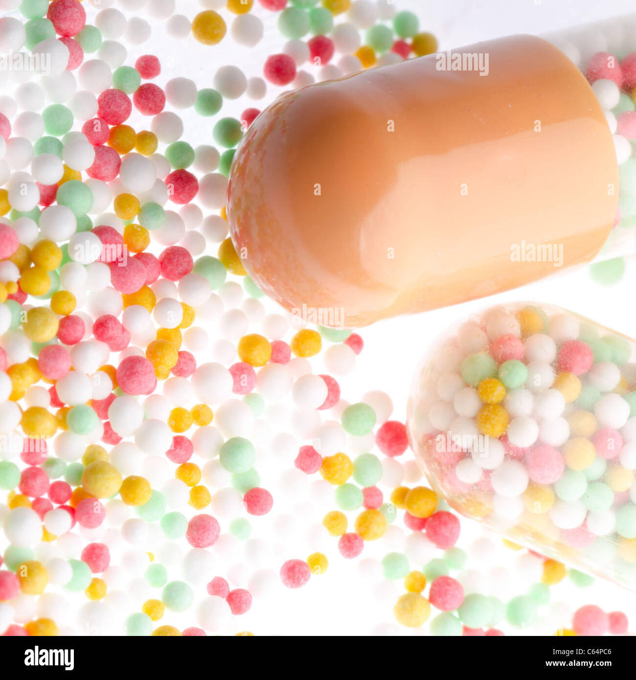 Medical pill tablet isolated on white Stock Photo - Alamy