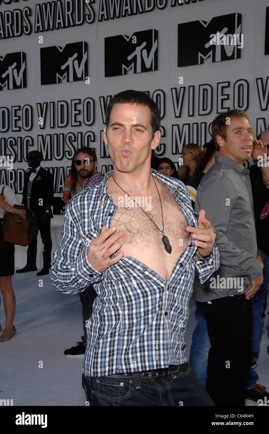 Steve-O at arrivals for 2010 MTV Video Music Awards VMA's - ARRIVALS ...