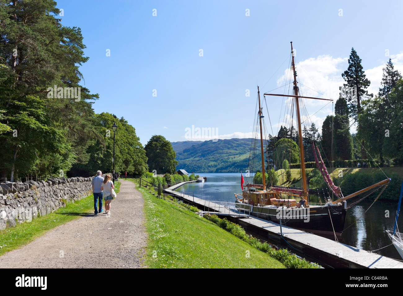 The caledonian canal walk hi-res stock photography and images - Alamy
