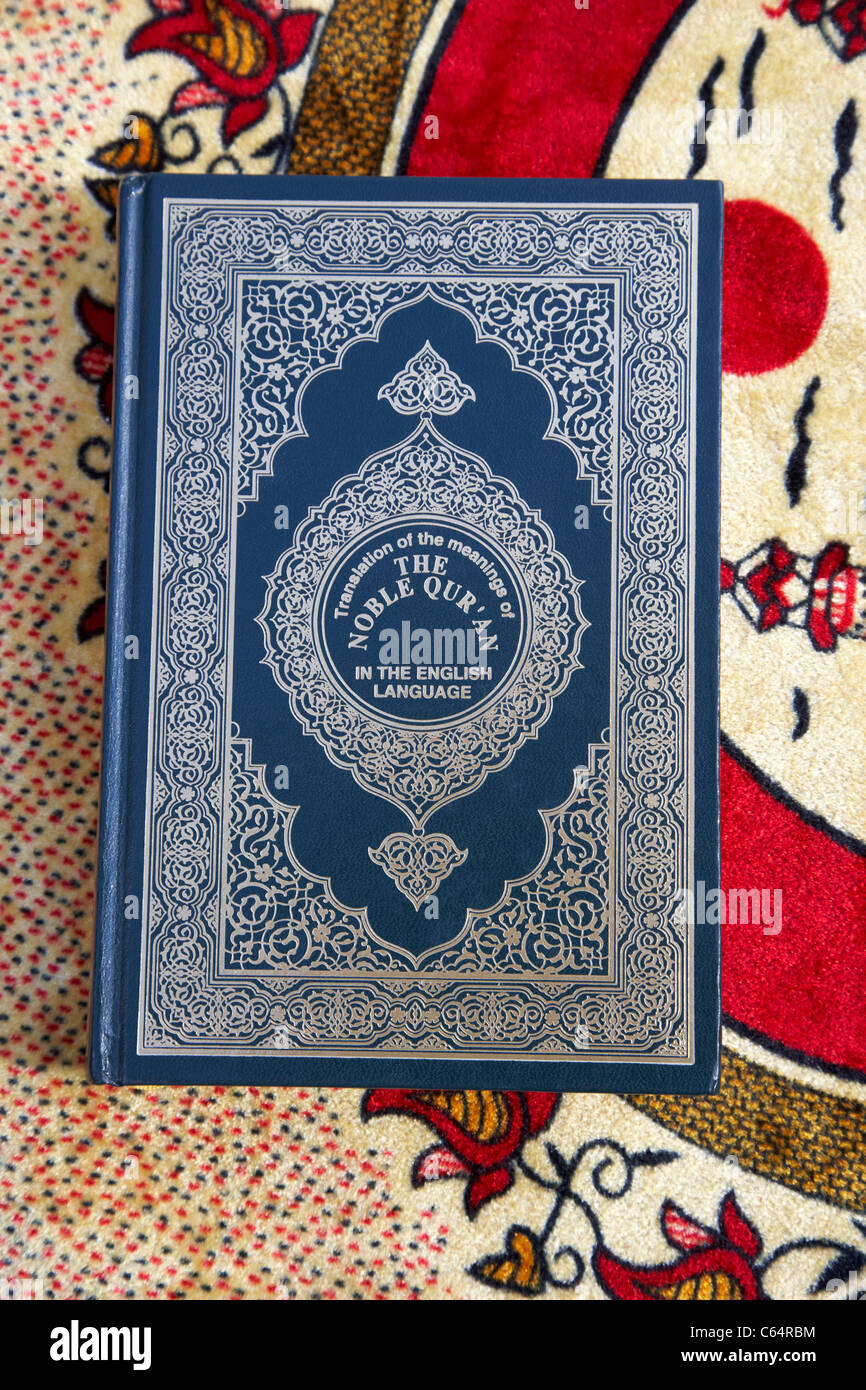 Holy koran english version hi-res stock photography and images - Alamy
