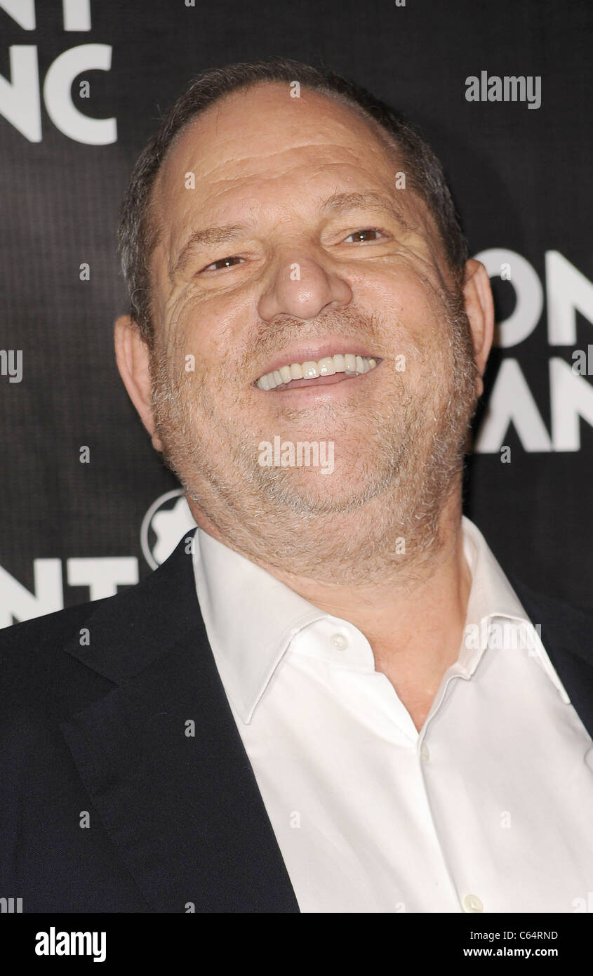 Harvey Weinstein at arrivals for Global Launch Of The Montblanc John ...