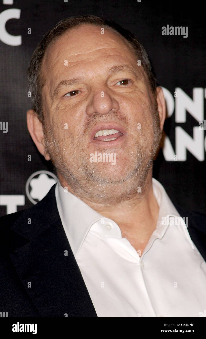 Harvey Weinstein at arrivals for Global Launch Of The Montblanc John ...