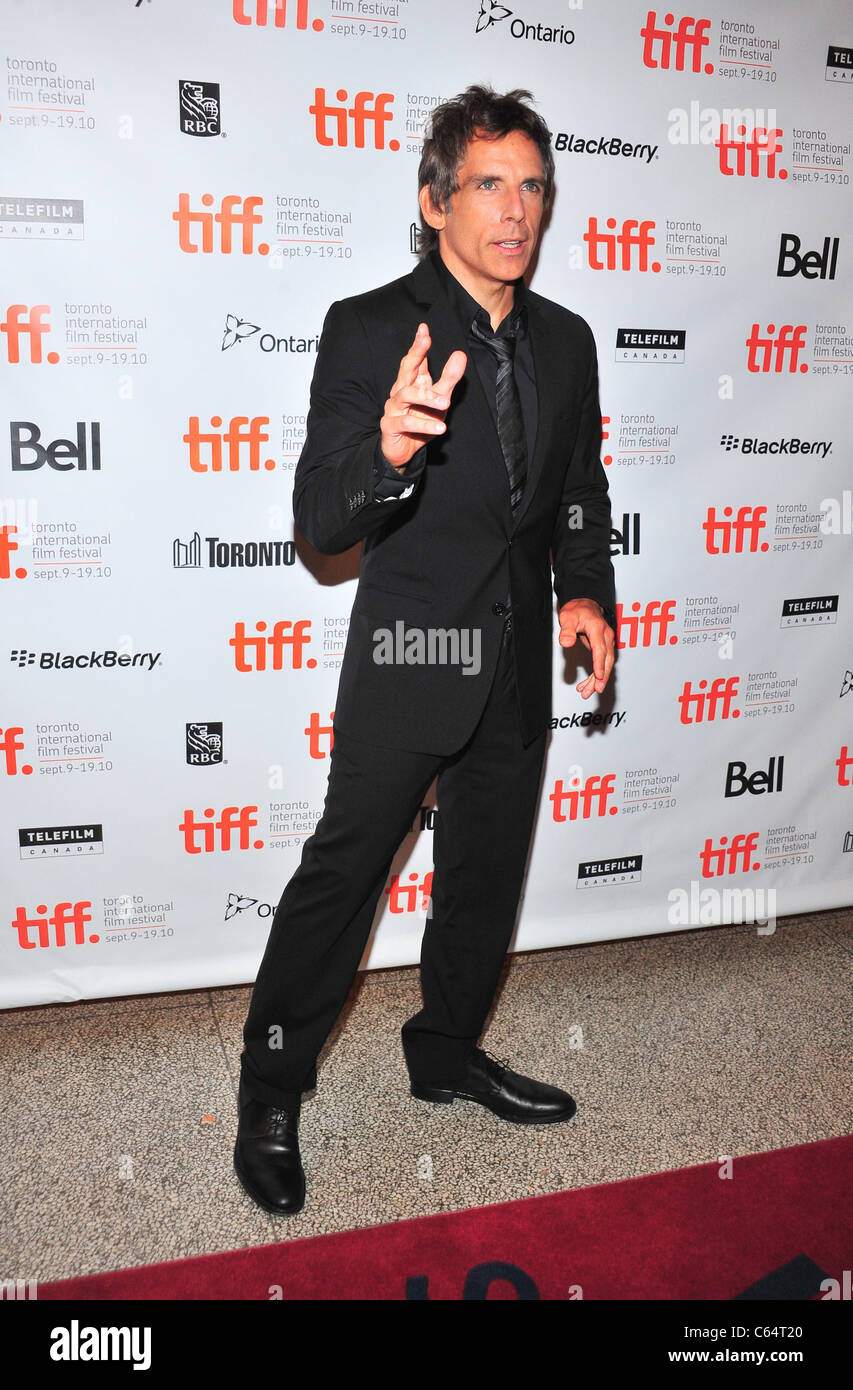 Ben Stiller at arrivals for SUBMARINE Premiere at Toronto International ...