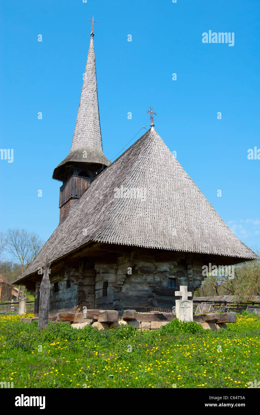 Wooden church romania hi-res stock photography and images - Alamy