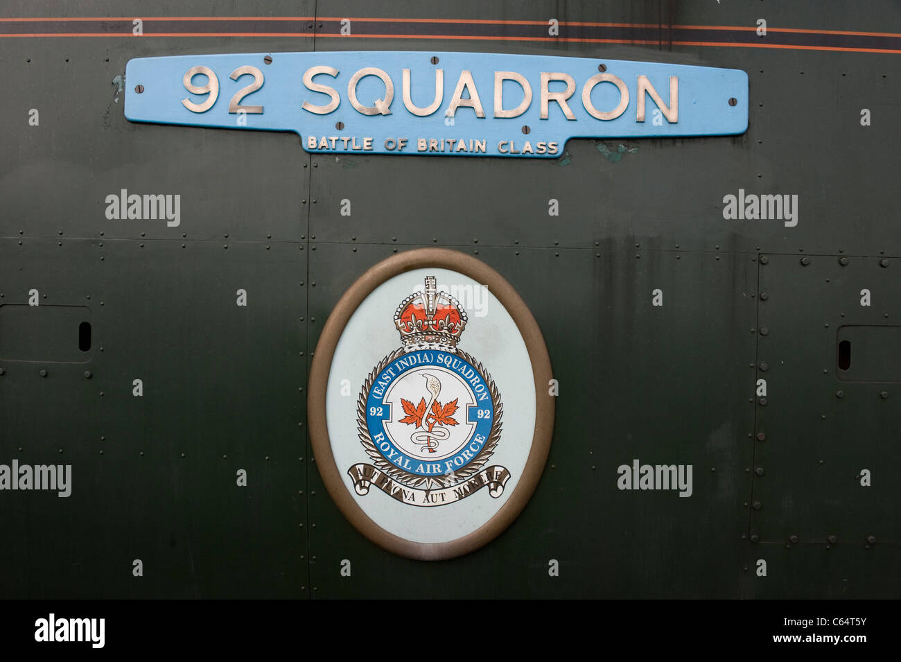 92 squadron badge Stock Photo - Alamy