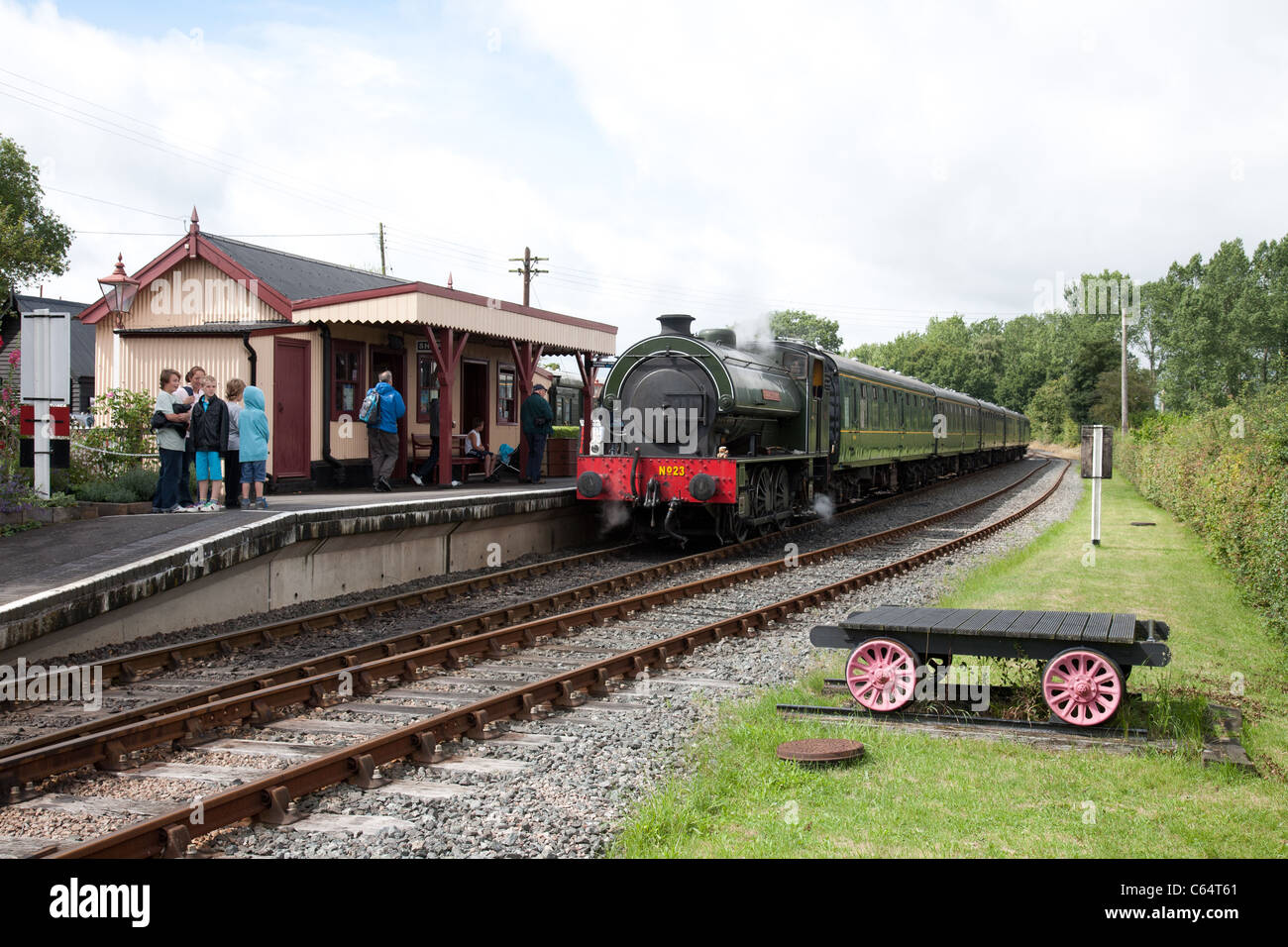The Kent & East Sussex Railway Stock Photo - Alamy