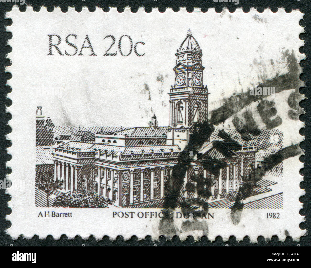 SOUTH AFRICA - 1985: A stamp printed in South Africa (RSA), shows a ...