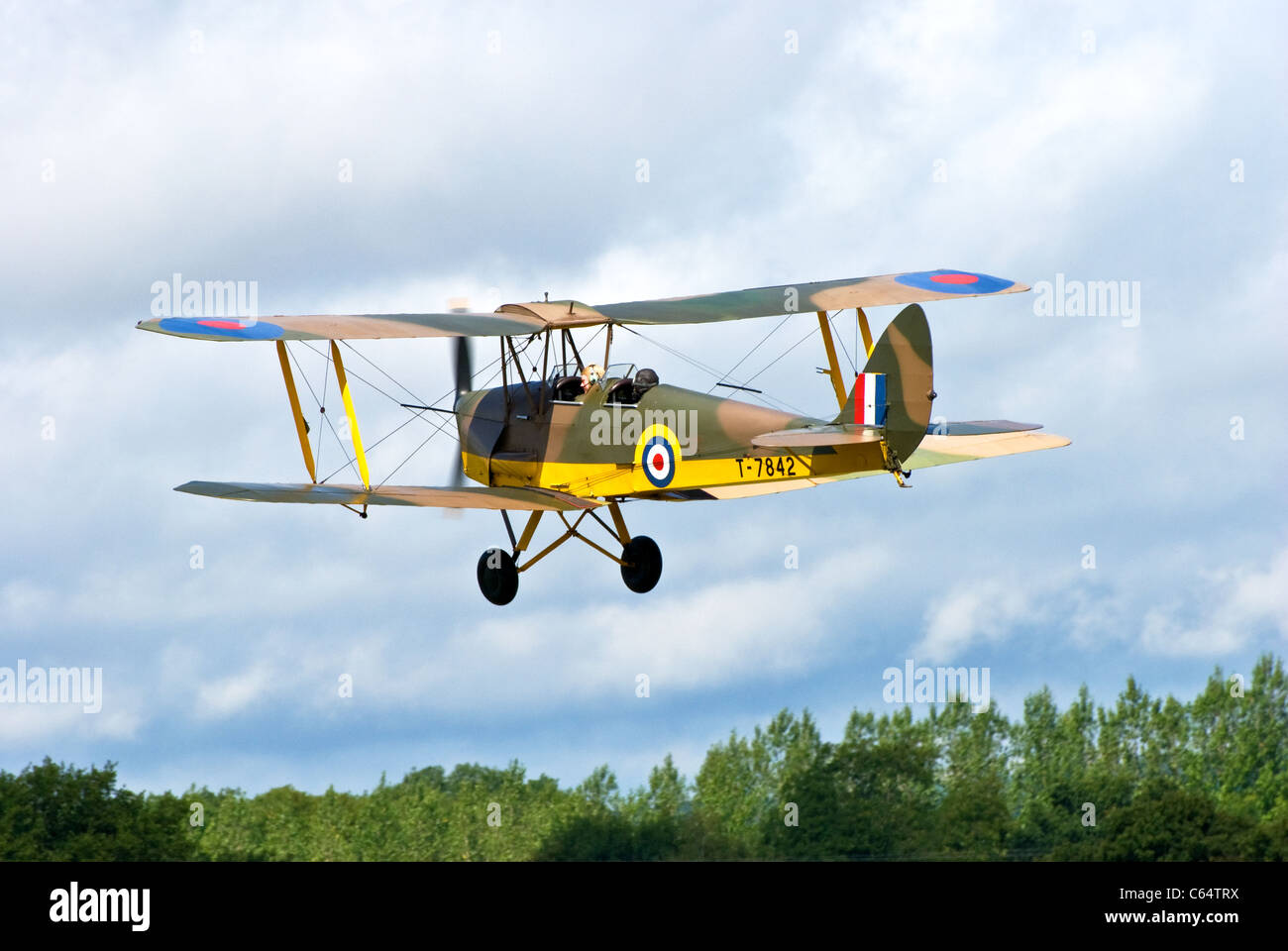 WW2 RAF Tiger Moth Stock Photo - Alamy