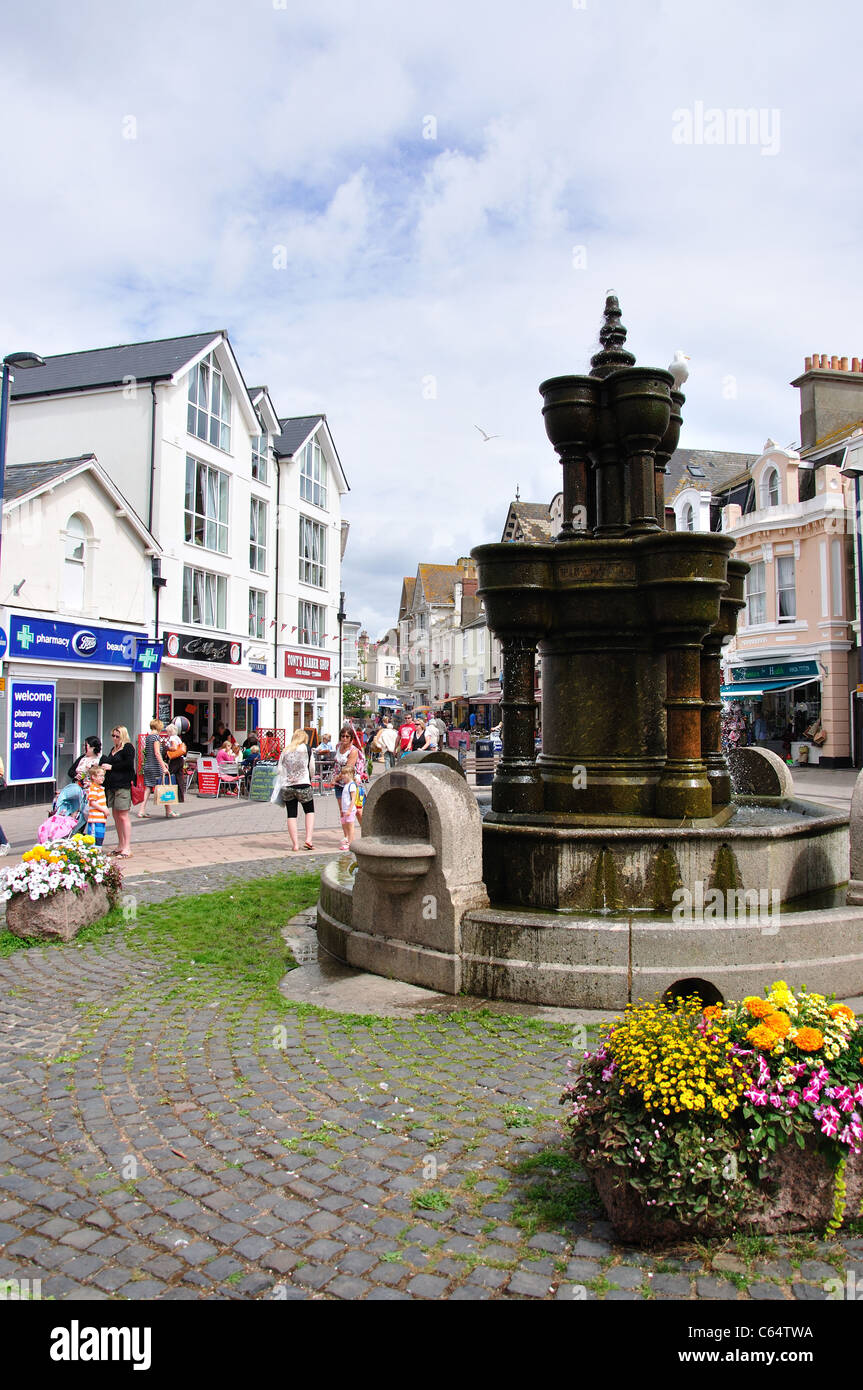 The Water Fountain, Triangle Place, Teignmouth, Teignbridge District ...