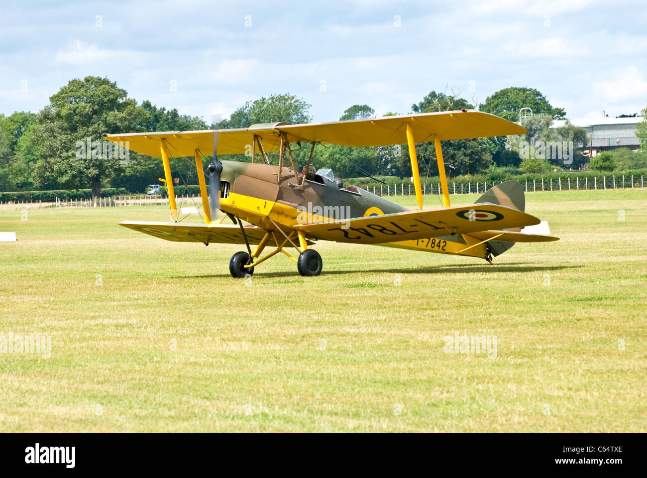 WW2 RAF Tiger Moth Stock Photo - Alamy