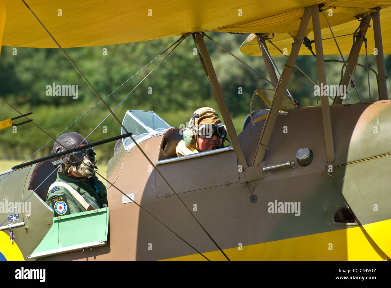 WW2 RAF Tiger Moth Stock Photo - Alamy