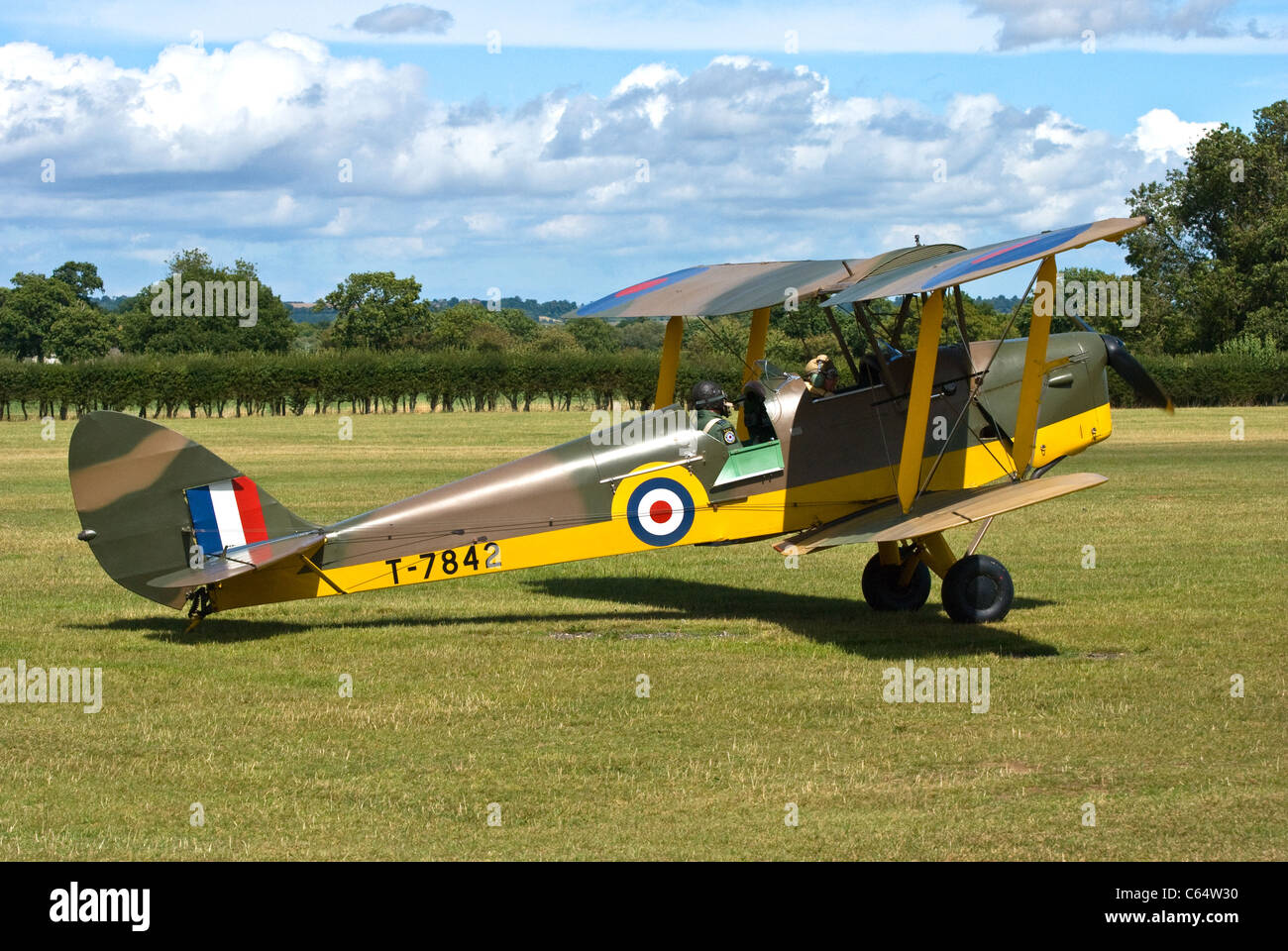 WW2 RAF Tiger Moth Stock Photo - Alamy