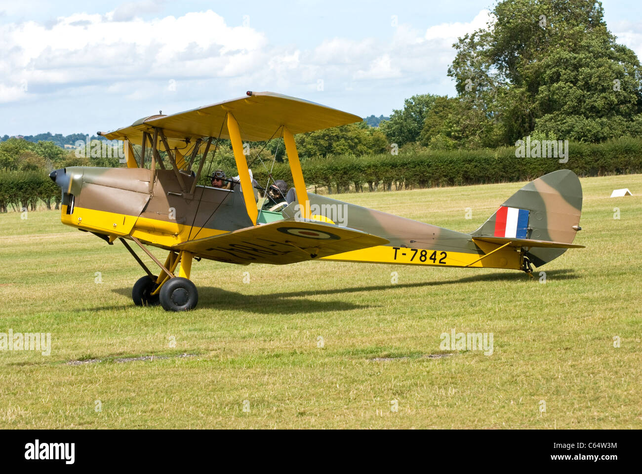 WW2 RAF Tiger Moth Stock Photo - Alamy
