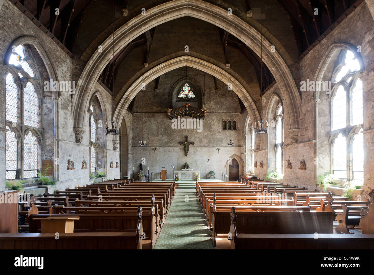 Mayfield School Chapel. Mayfield, East Sussex, England, UK Stock Photo ...