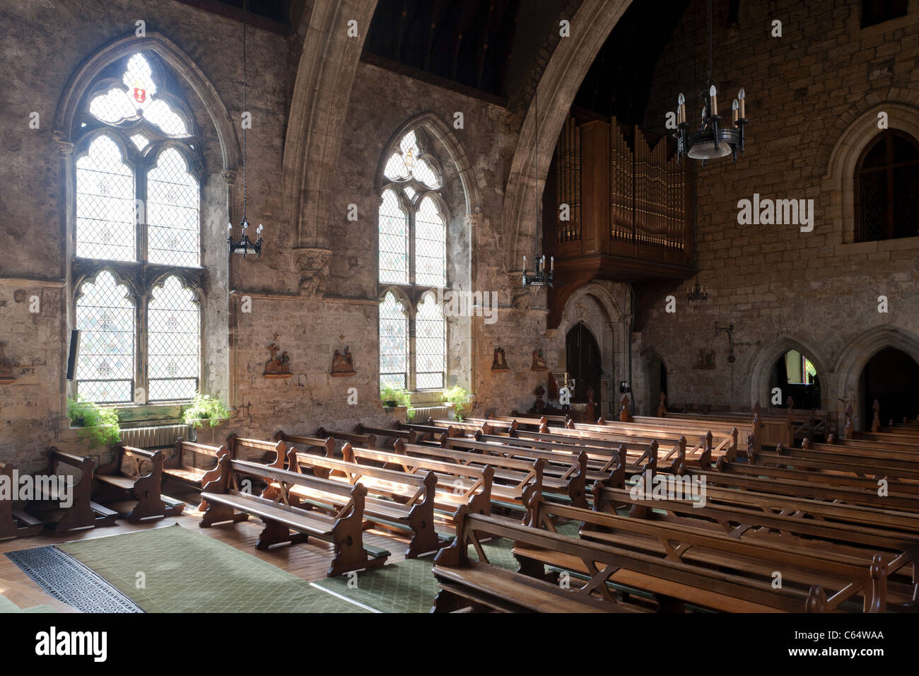 Mayfield School Chapel. Mayfield, East Sussex, England, UK Stock Photo ...