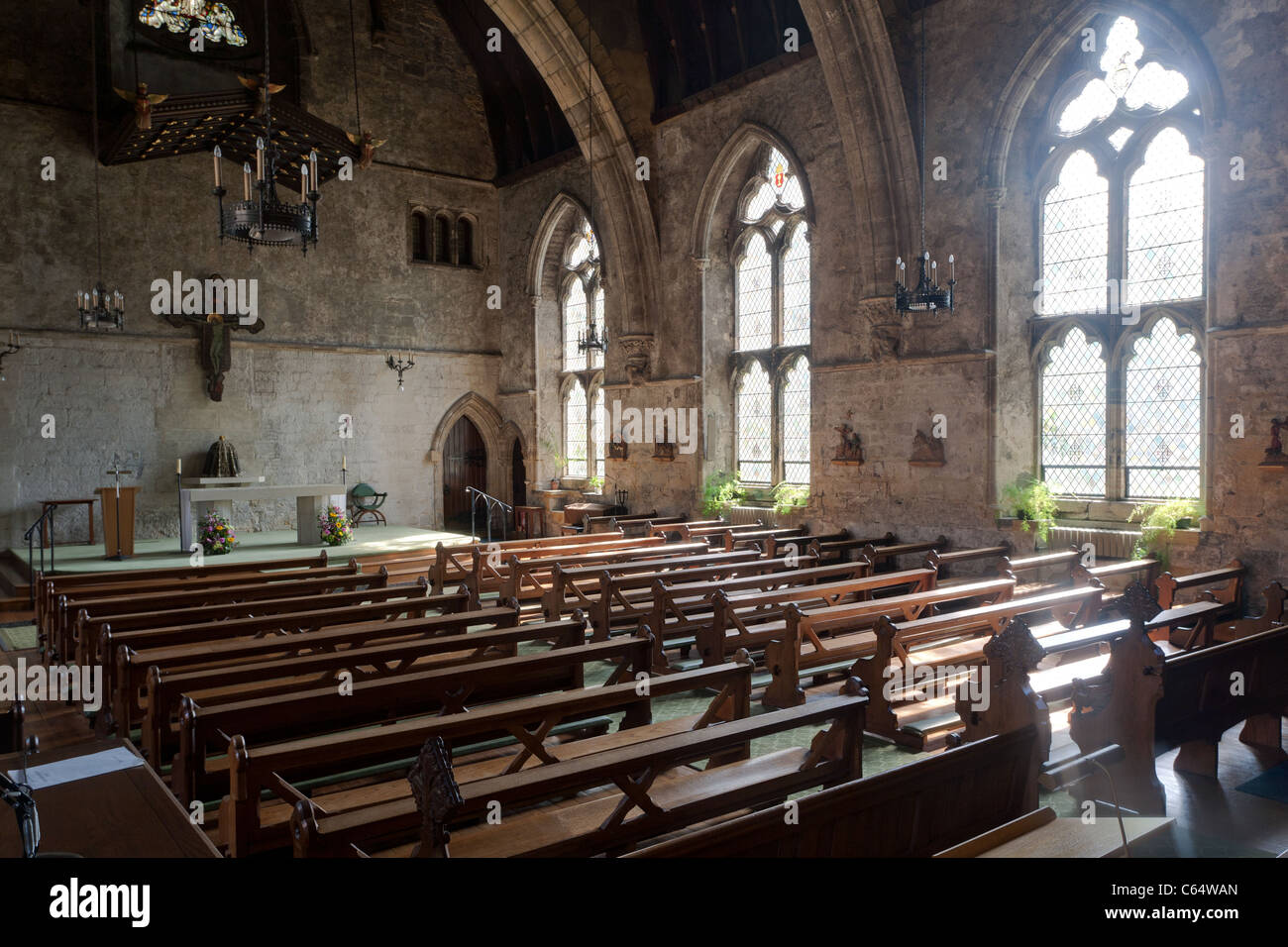 Mayfield School Chapel. Mayfield, East Sussex, England, UK Stock Photo ...