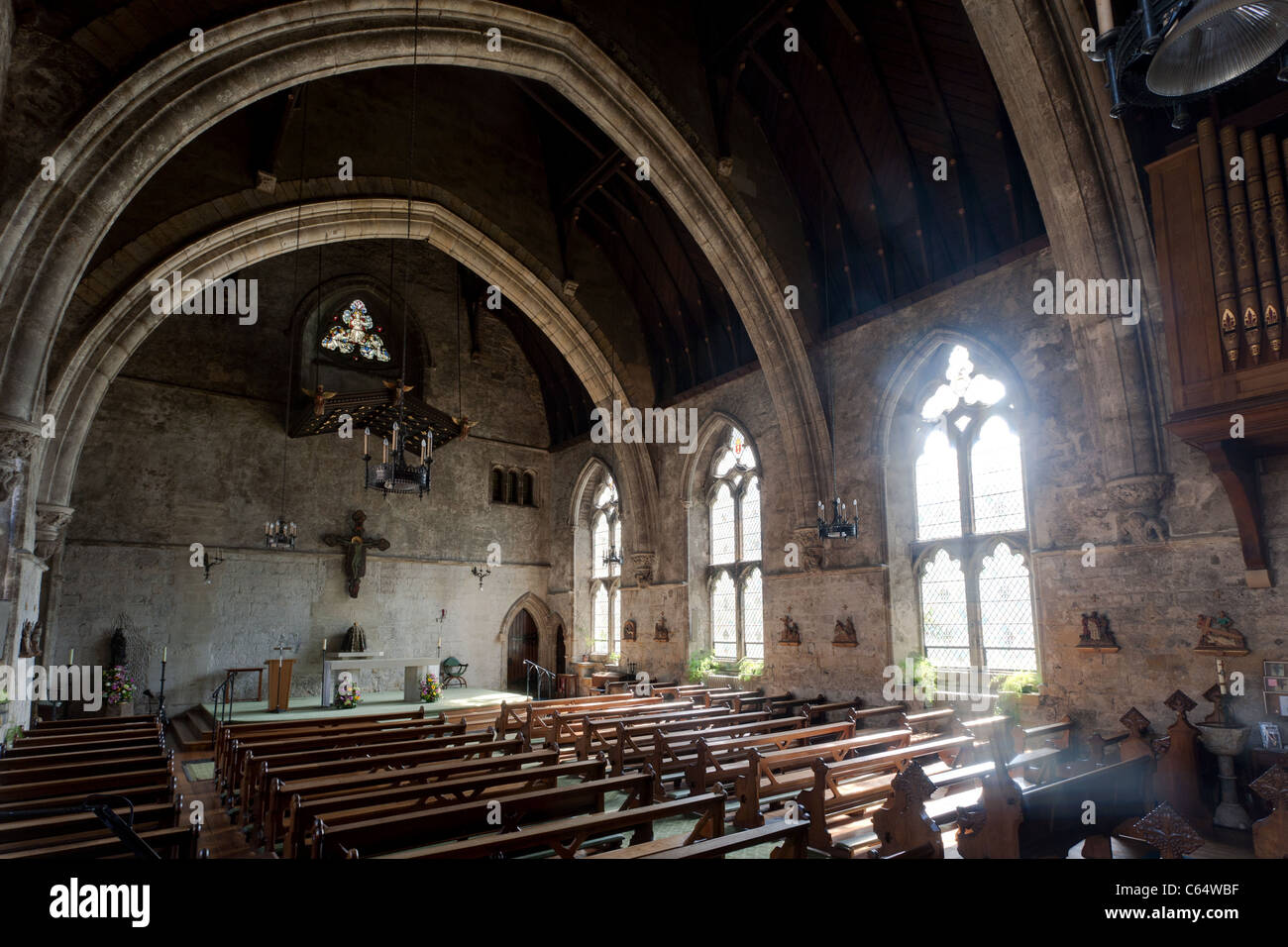 Mayfield School Chapel. Mayfield, East Sussex, England, UK Stock Photo ...