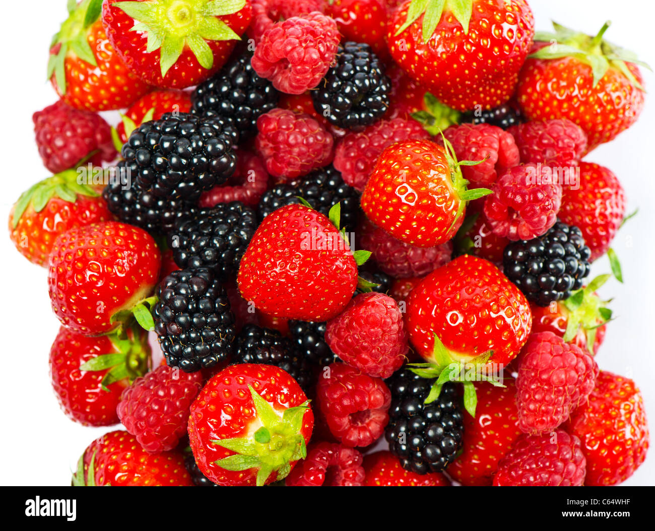 Raspberry strawberry fruit hi-res stock photography and images - Alamy