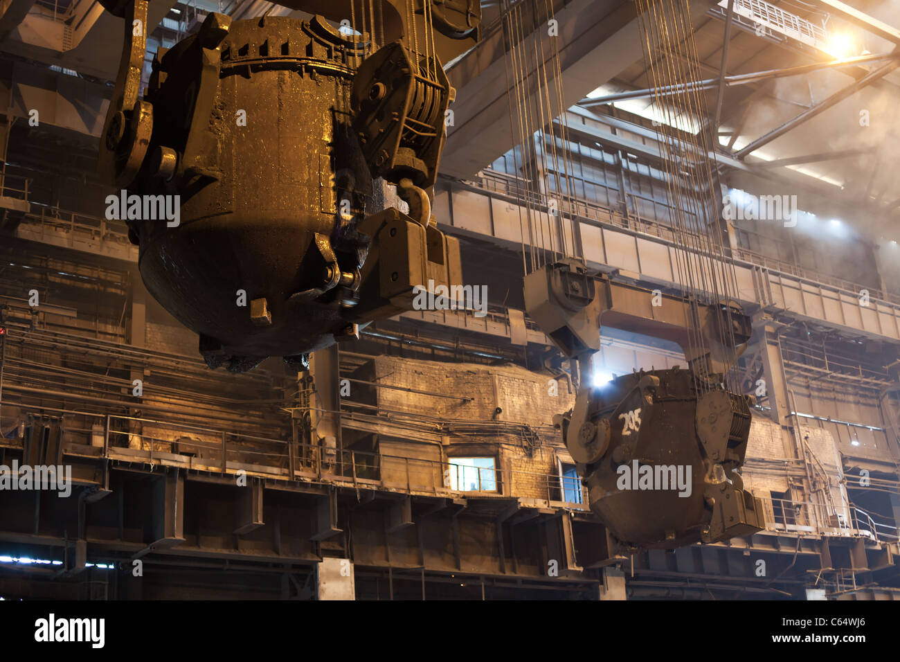 Ladle metallurgy furnace furnace hi-res stock photography and images ...